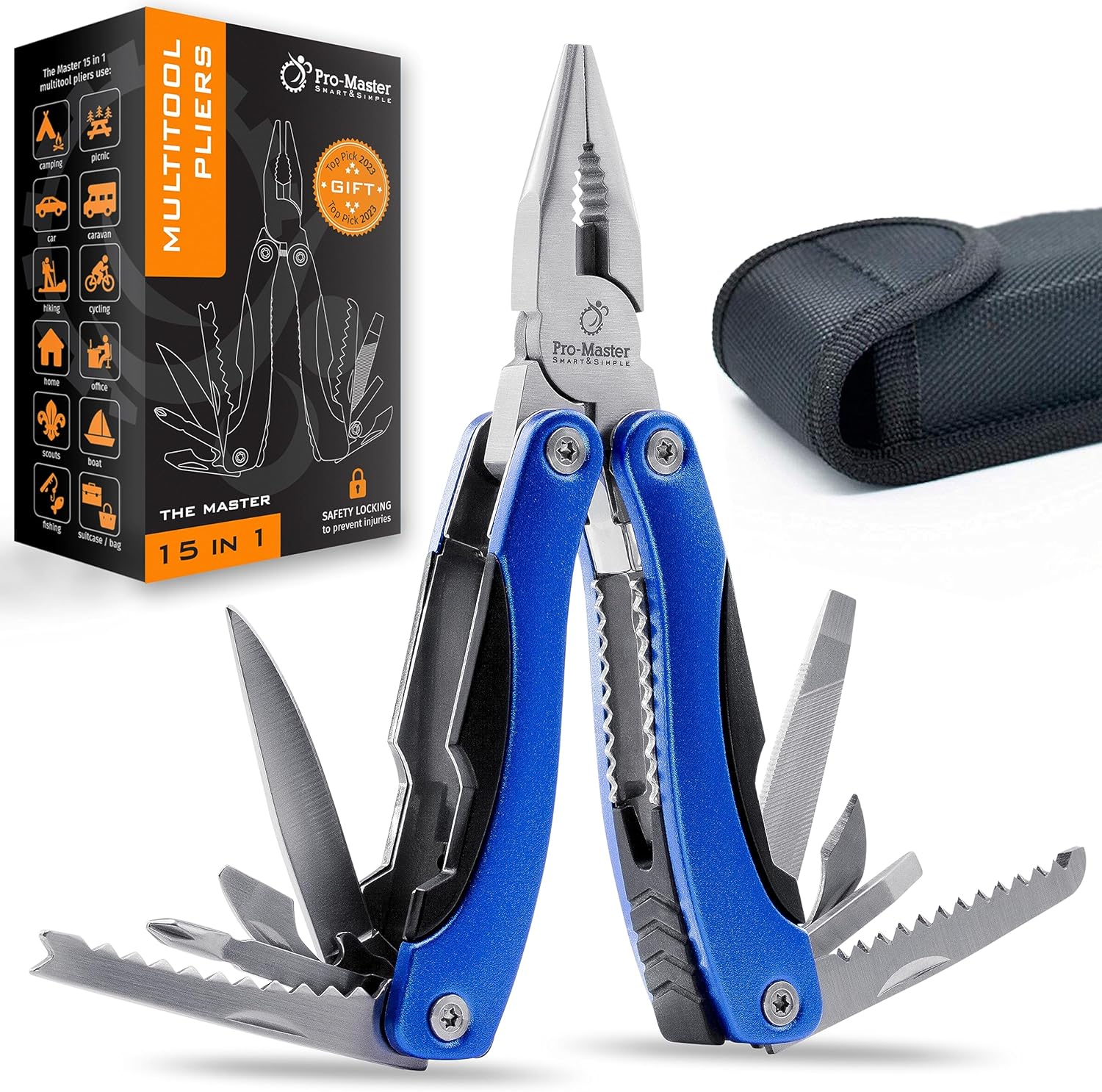 Multitool Pocket Knife – Utility Knife Multitool for Men – All in One ...