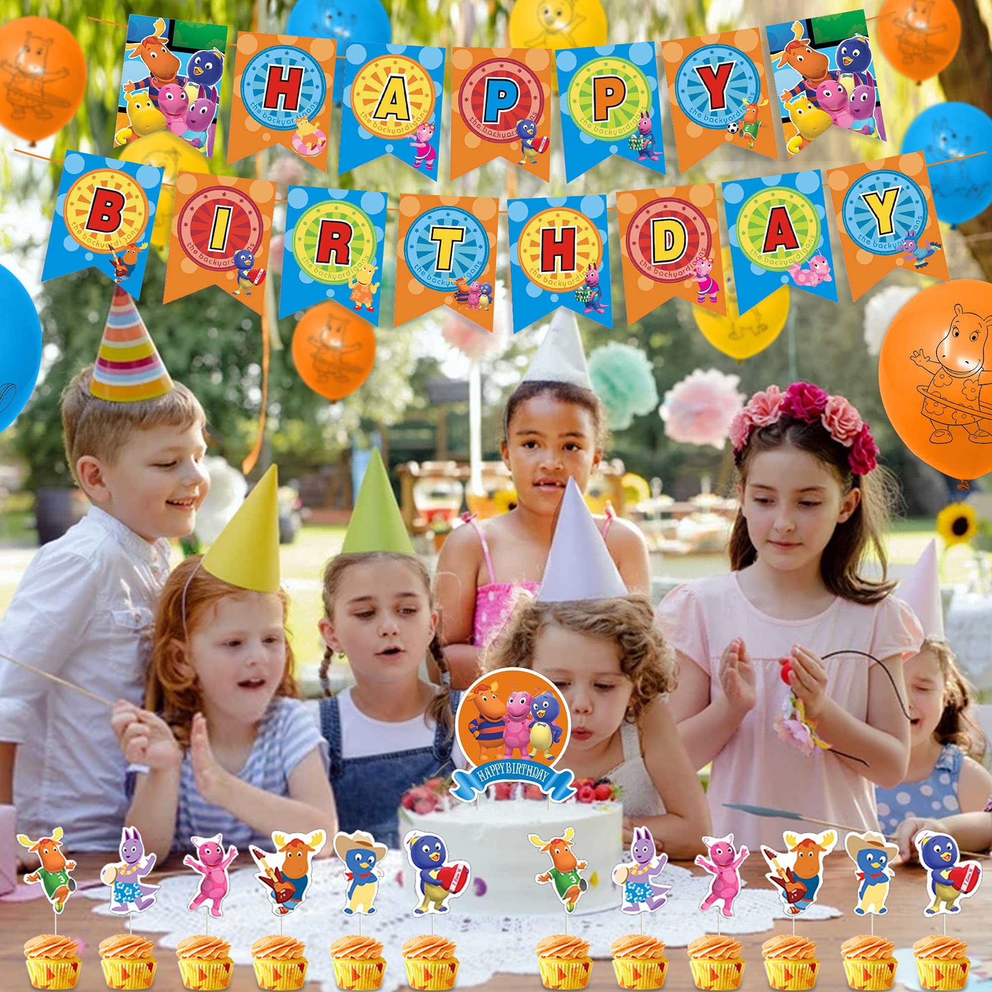 Buy Backyardigans Party Decorations Set, Backyardigans Theme Birthday ...