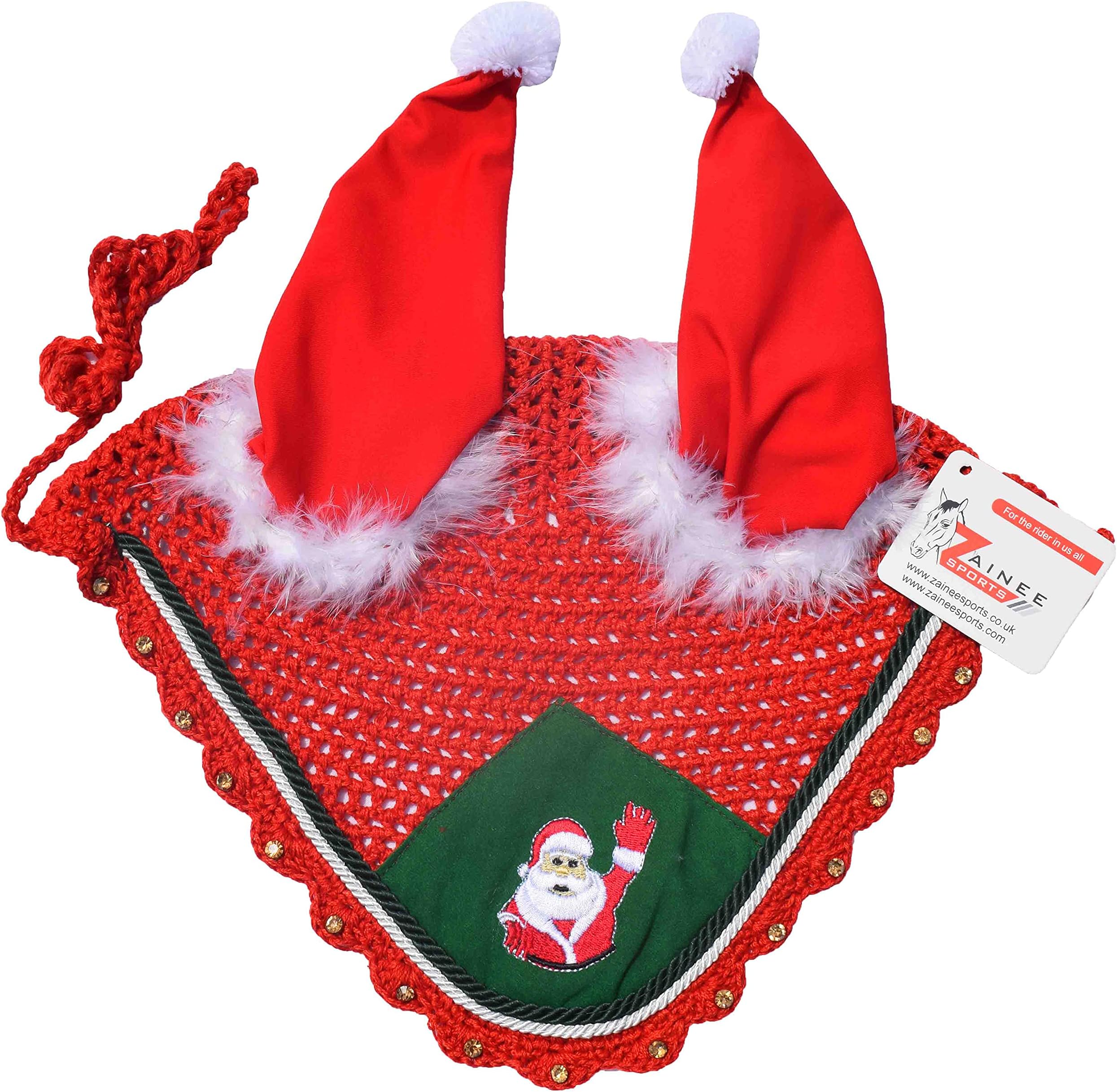 Amazon.com: Handmade Horse Fly Bonnet Net Hat Hood Mask Fly Veil ...