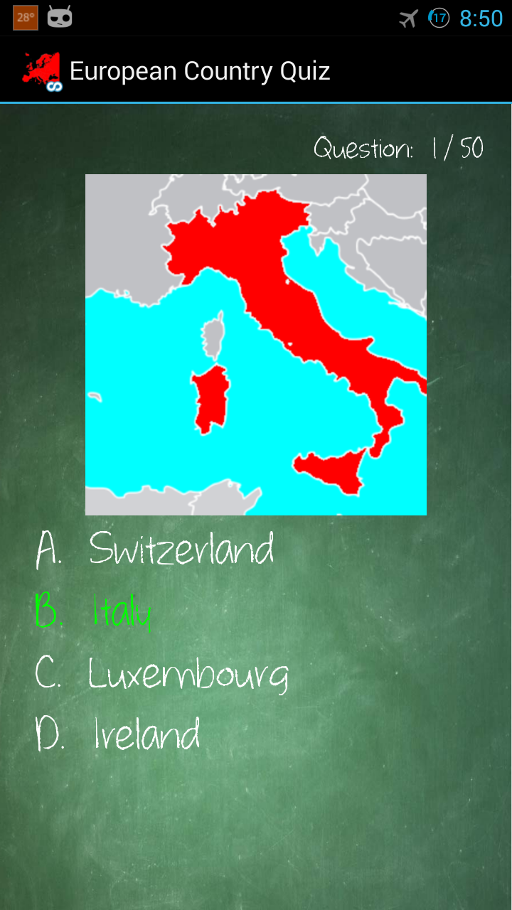European Country Quiz - App on the Amazon Appstore