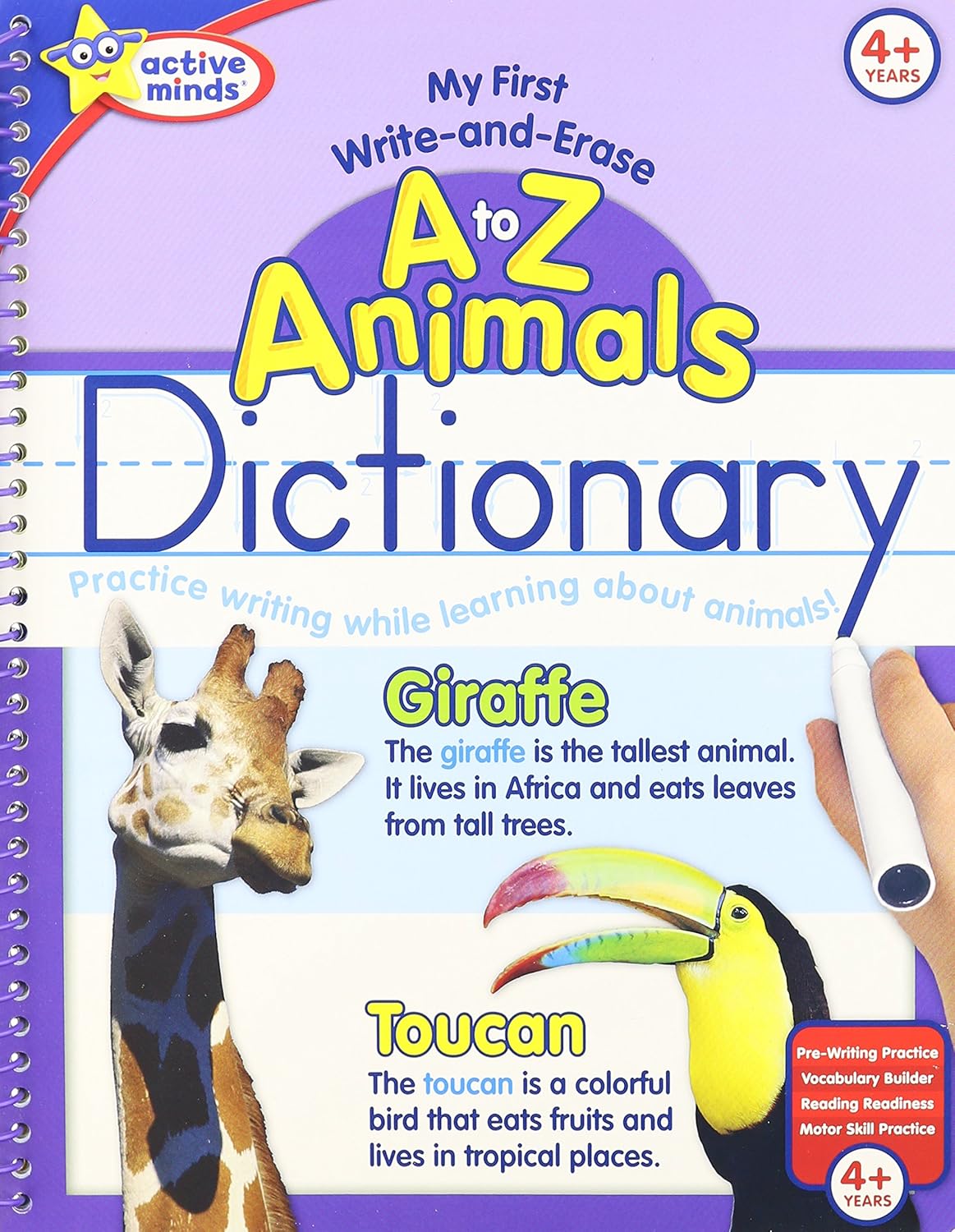My First Wipe-Off Wild Animals Dictionary: Publications International ...