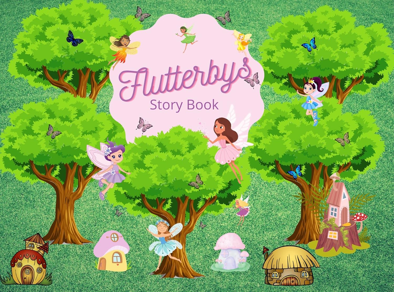 Flutterbys : Short story book fairy forest magical kindness dog fairies ...