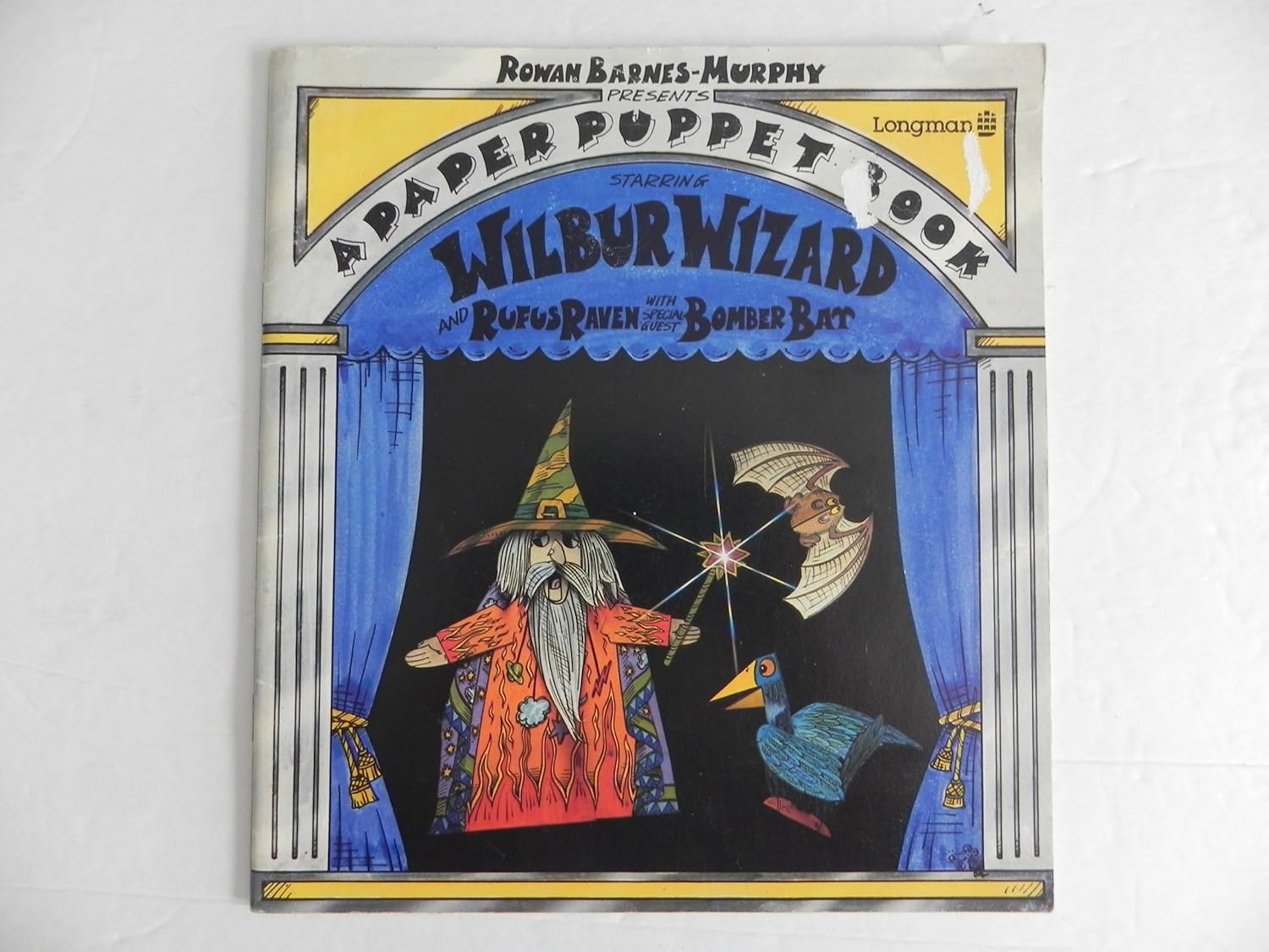 Rowan Barnes-Murphy presents A paper puppet book starring Wilbur Wizard ...