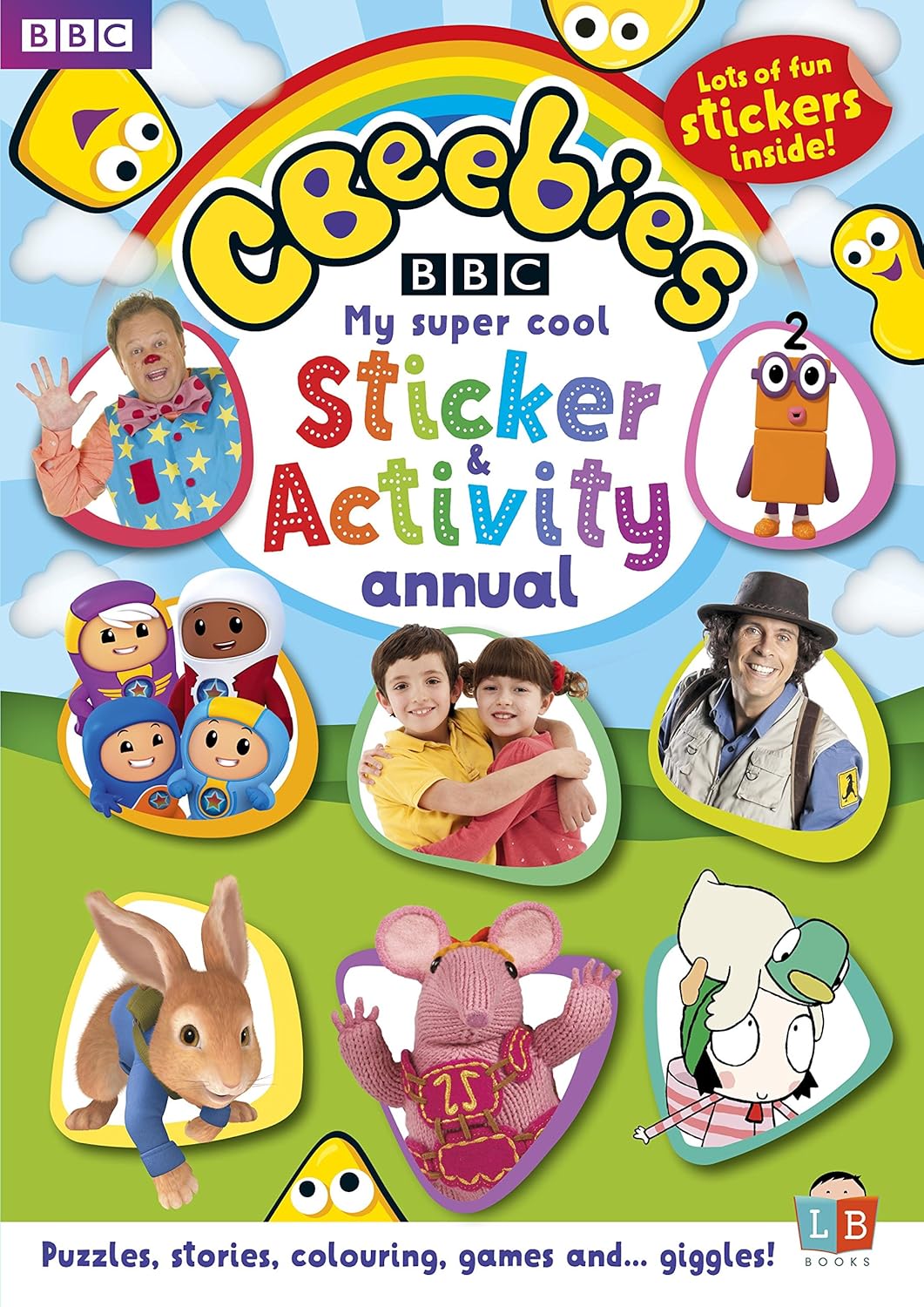 CBeebies: My Super Cool Sticker and Activity Annual: Amazon.co.uk ...