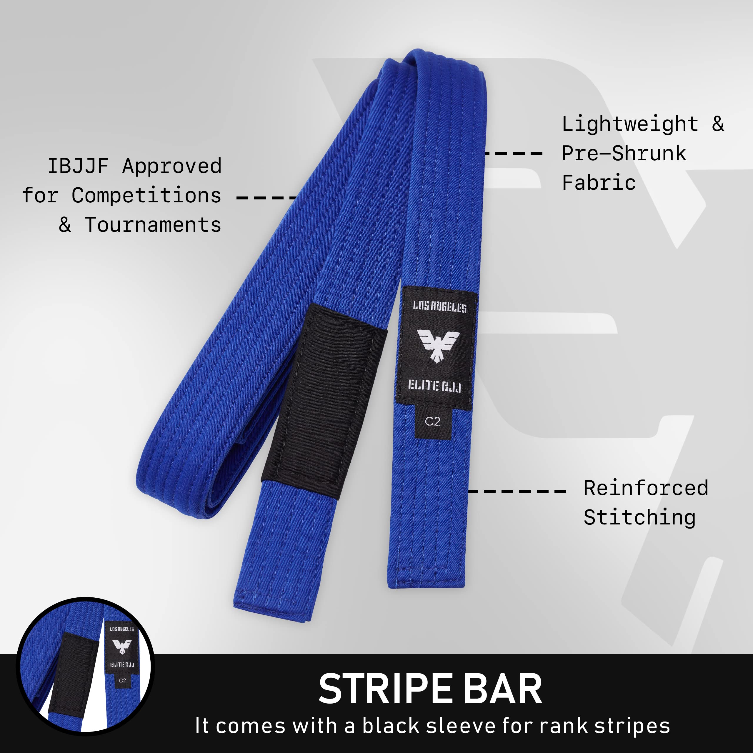 Snapklik.com : Elite Sports Brazilian Jiu Jitsu BJJ Belts