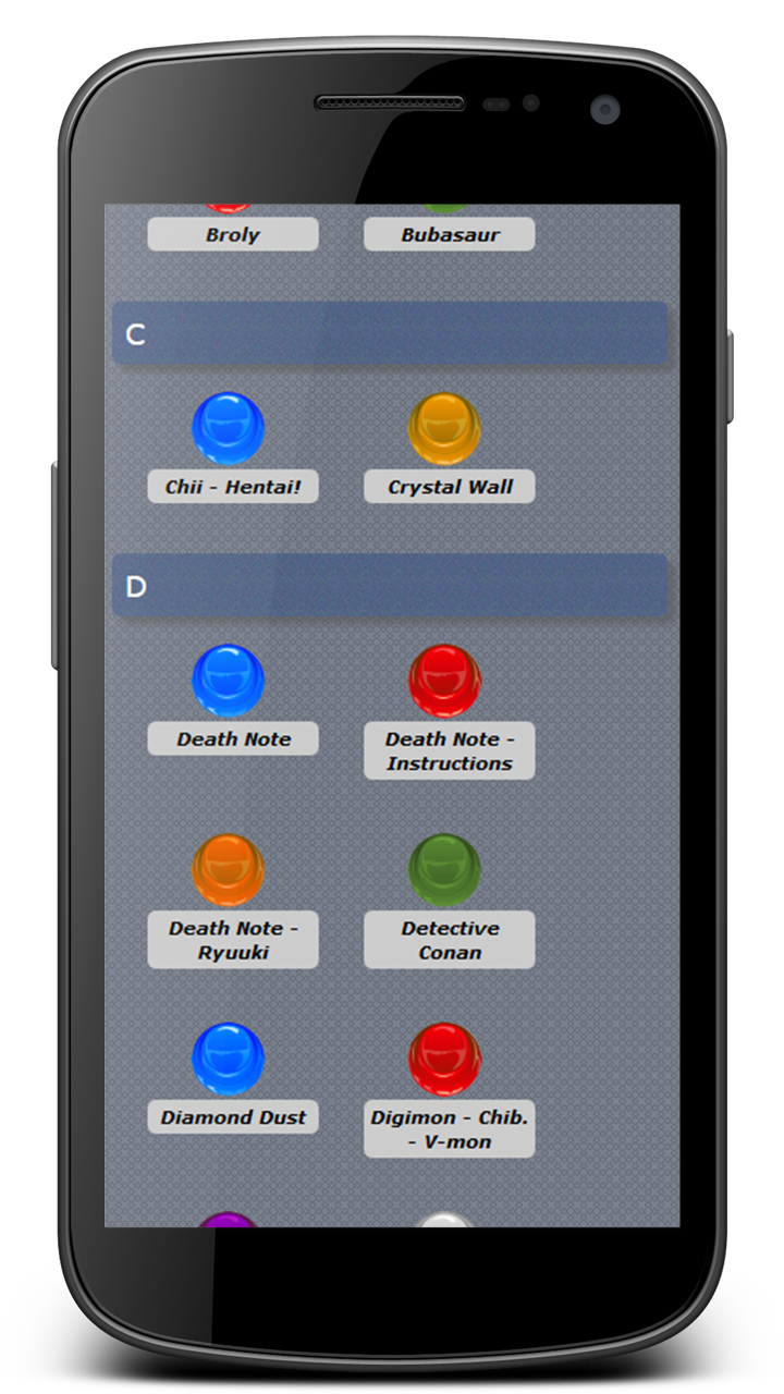 Instant Buttons Anime X - App on Amazon Appstore
