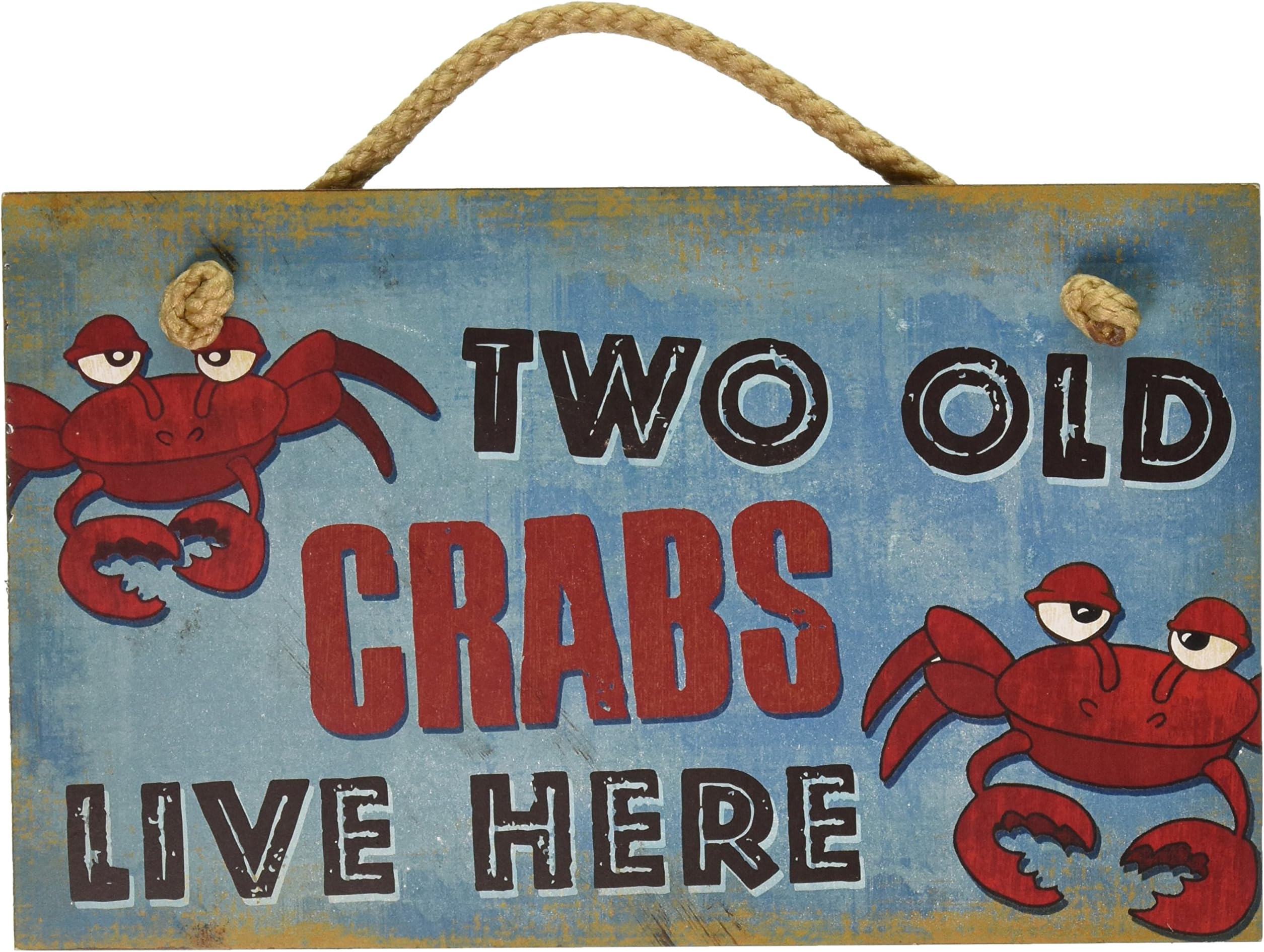 Amazon.com: Highland Graphics New Funny Feeling Crabby Sign Wall Plaque ...