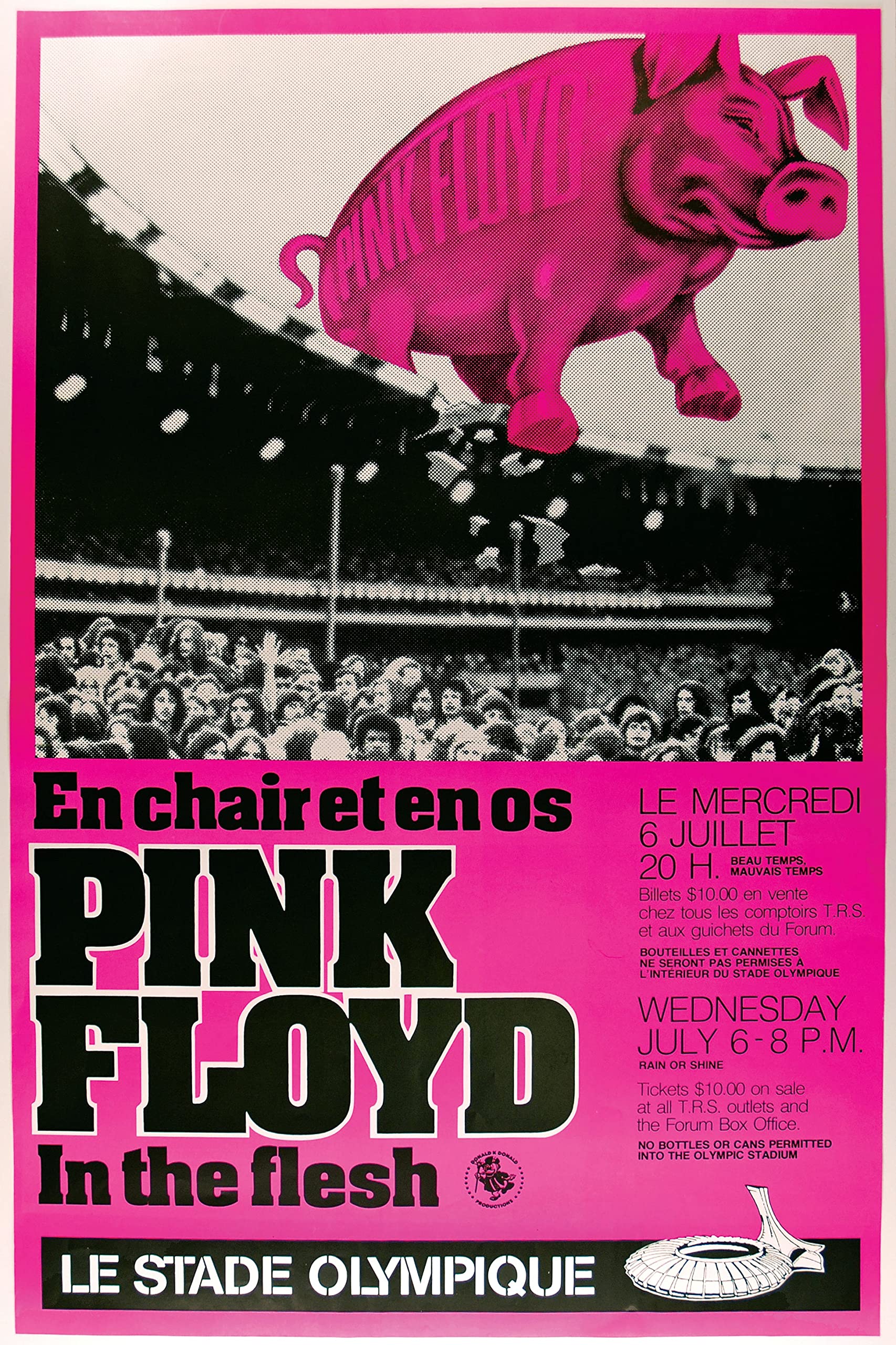 Pink Floyd Concert Posters