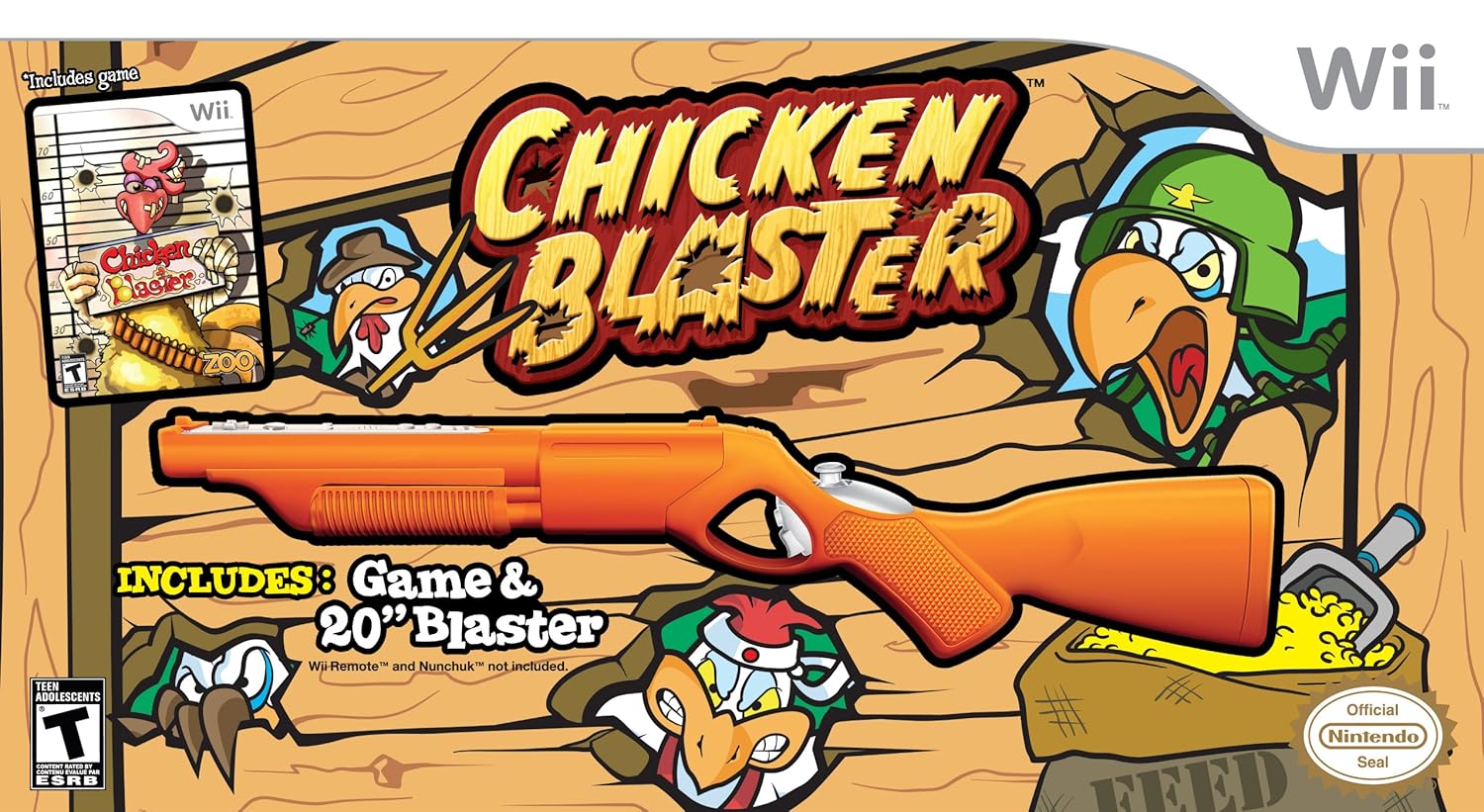 Buy Chicken Blaster with Blaster Hunting Bundle - Nintendo Wii Online ...