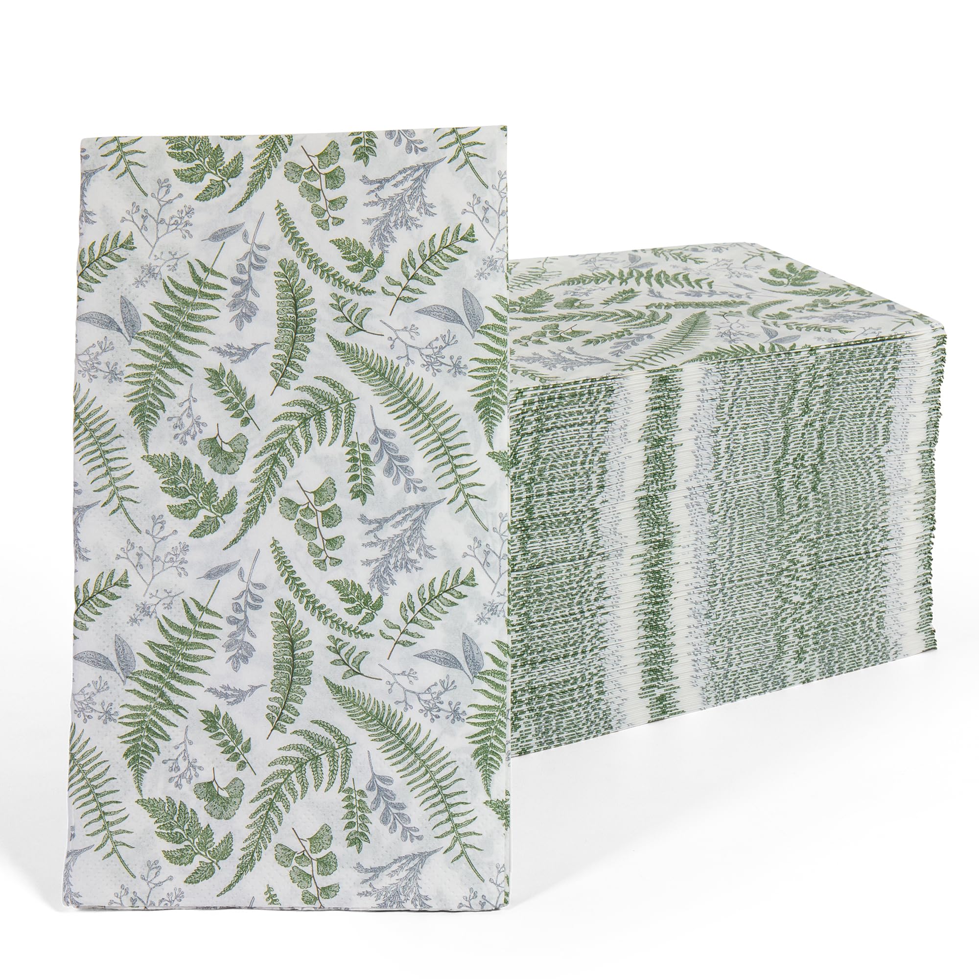 Amazon.com: 2 Ply Disposable Paper Towel Napkins - 100 PCS Decorative ...