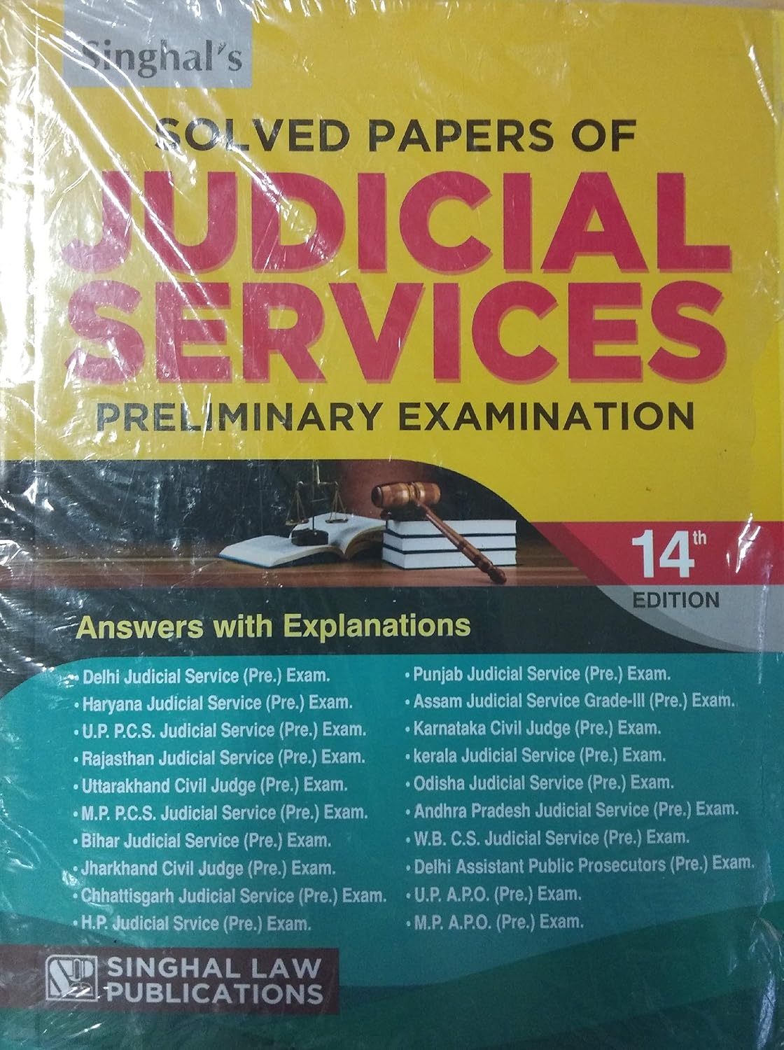 District / Civil Judge Exam Guide - Singhal's SOLVED PAPERS OF JUDICIAL ...