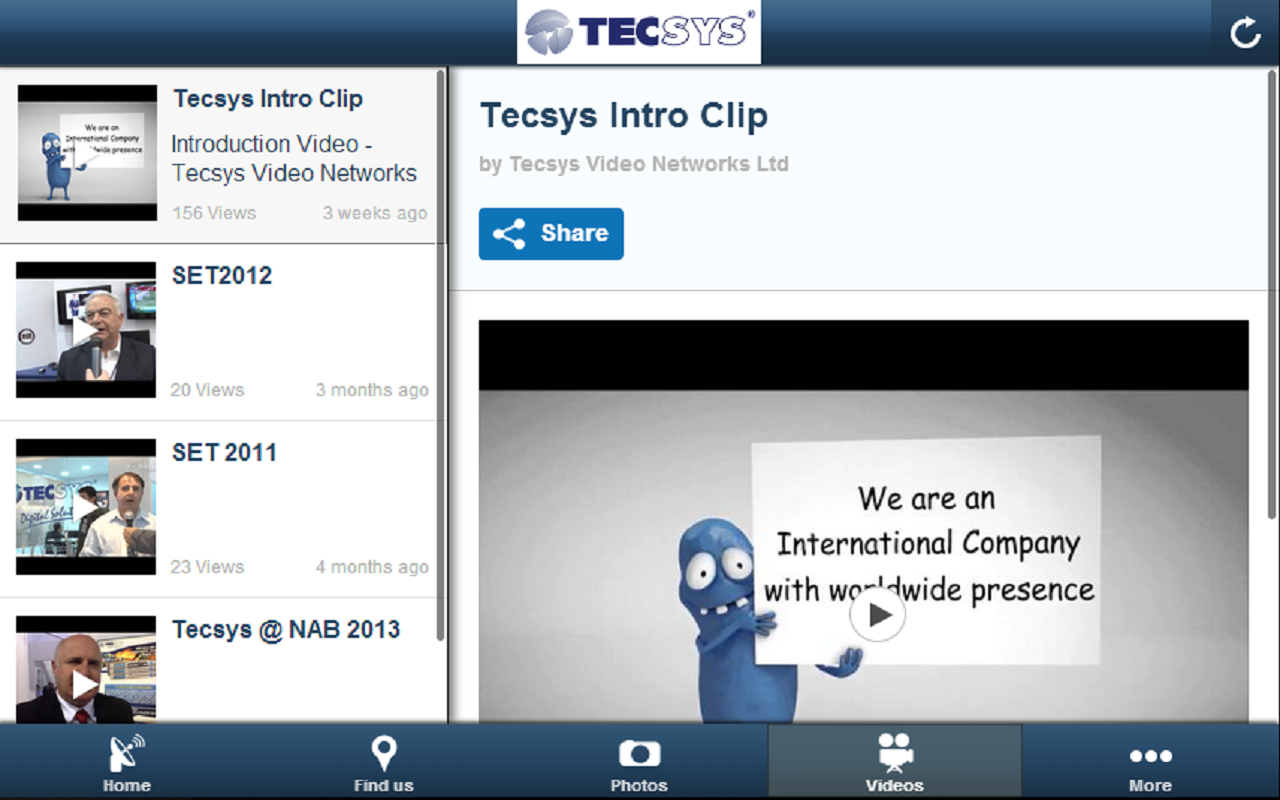 Tecsys Video Networks Ltd - App on Amazon Appstore