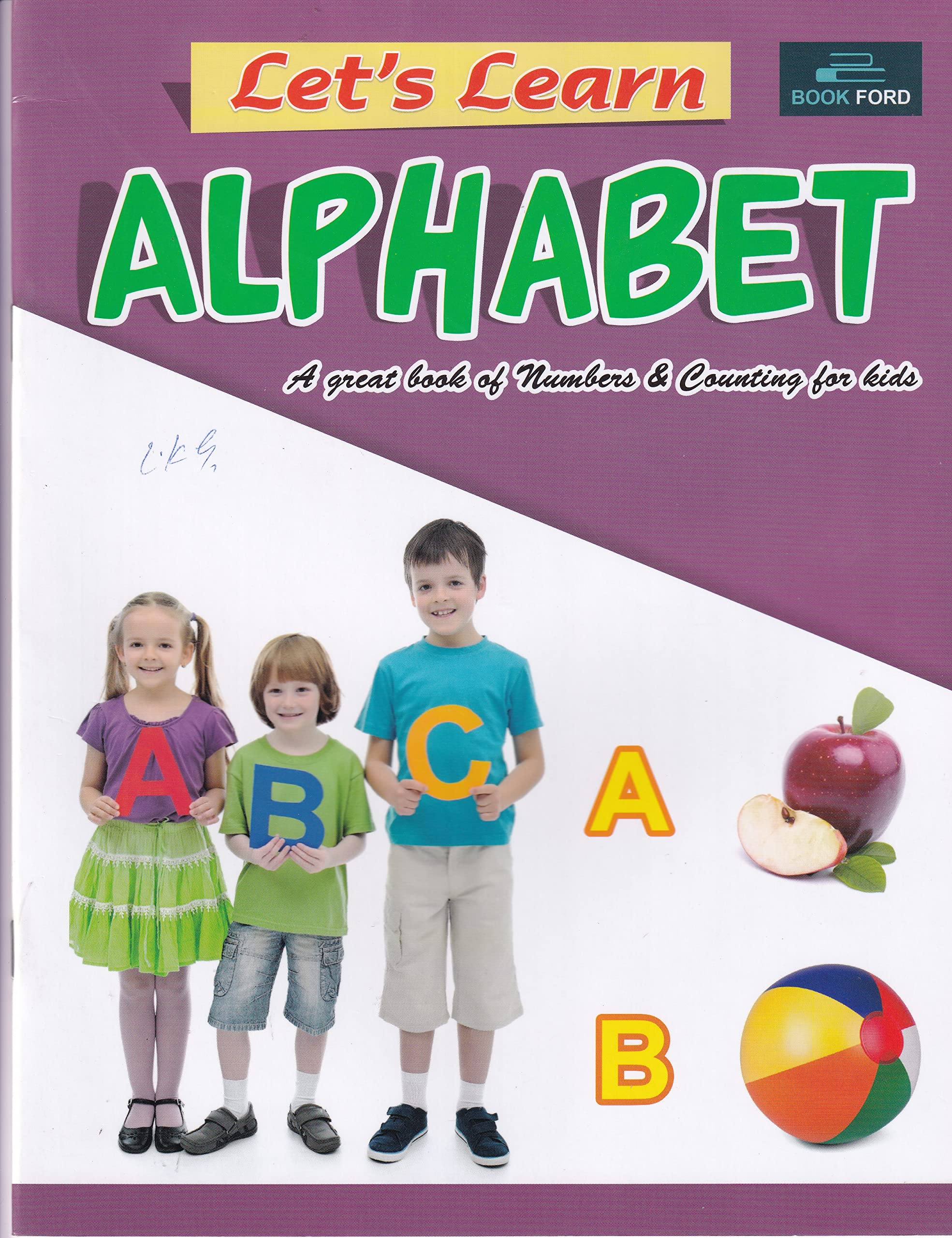 Let's Learn: Alphabet Book - English : Amazon.in: Books