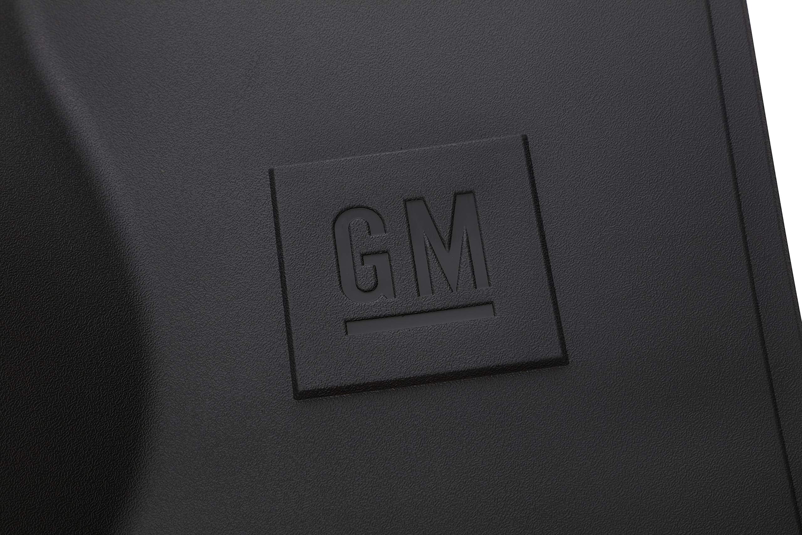 GM Accessories 84281891 Front All-Weather Floor Mats in Black with GM Logo