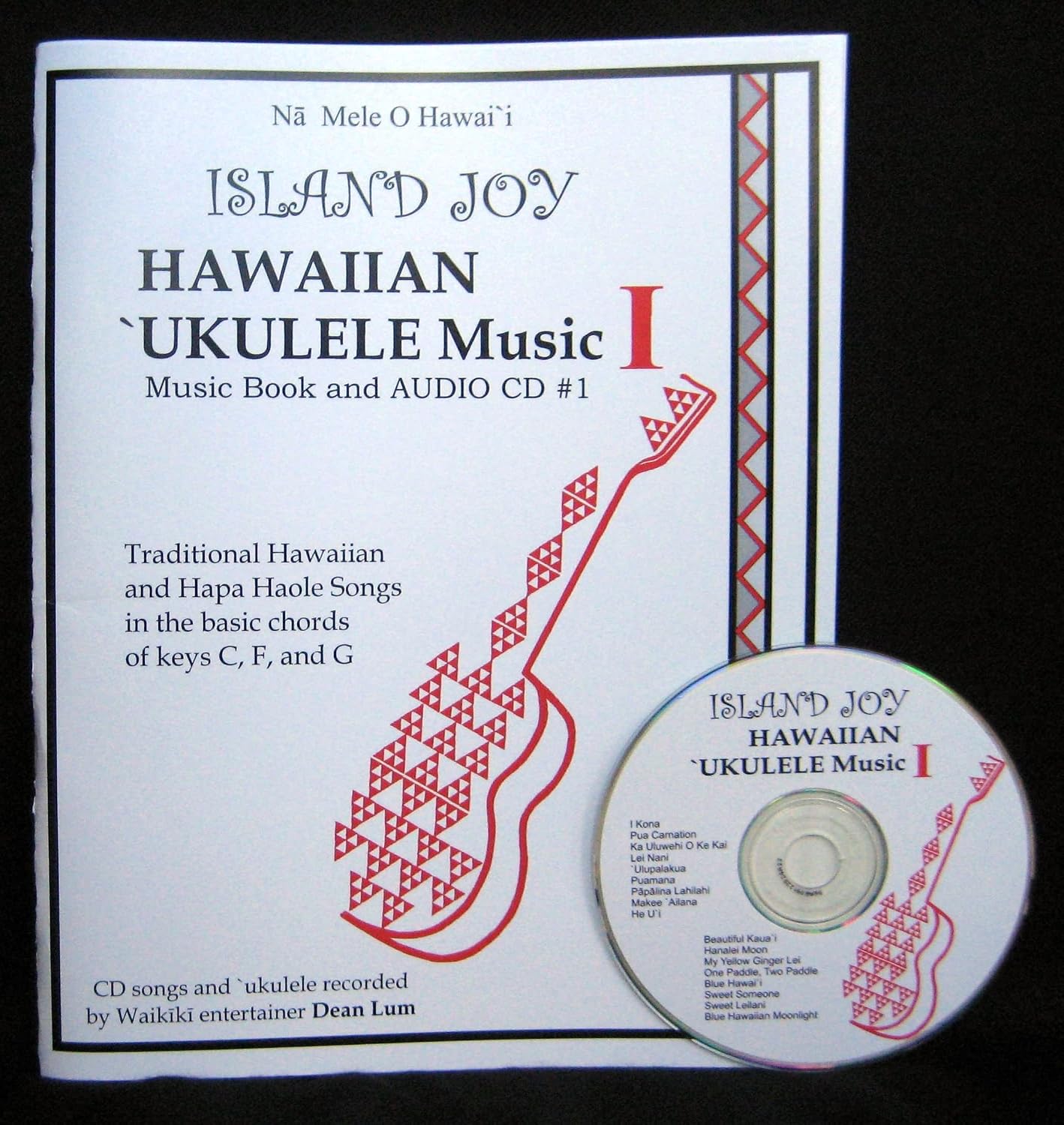 Hawaiian Ukulele Music Book/CD #1...Learn to play and sing some of the ...