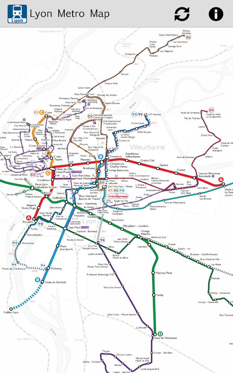 Lyon Metro - App on Amazon Appstore