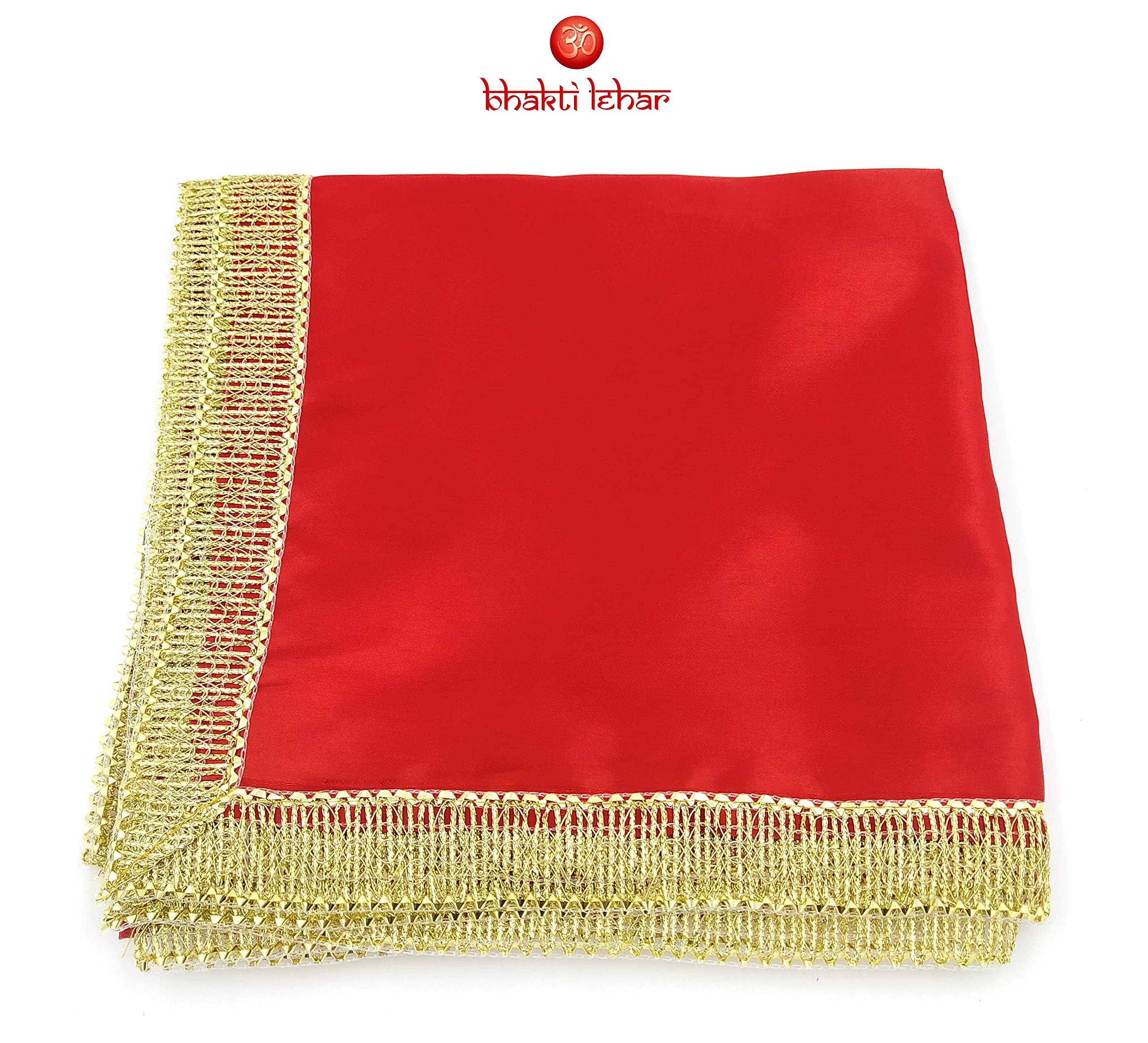 Buy Bhakti Lehar (1 Meter) Satin Cloth for Puja | Diwali Pooja Sartin ...