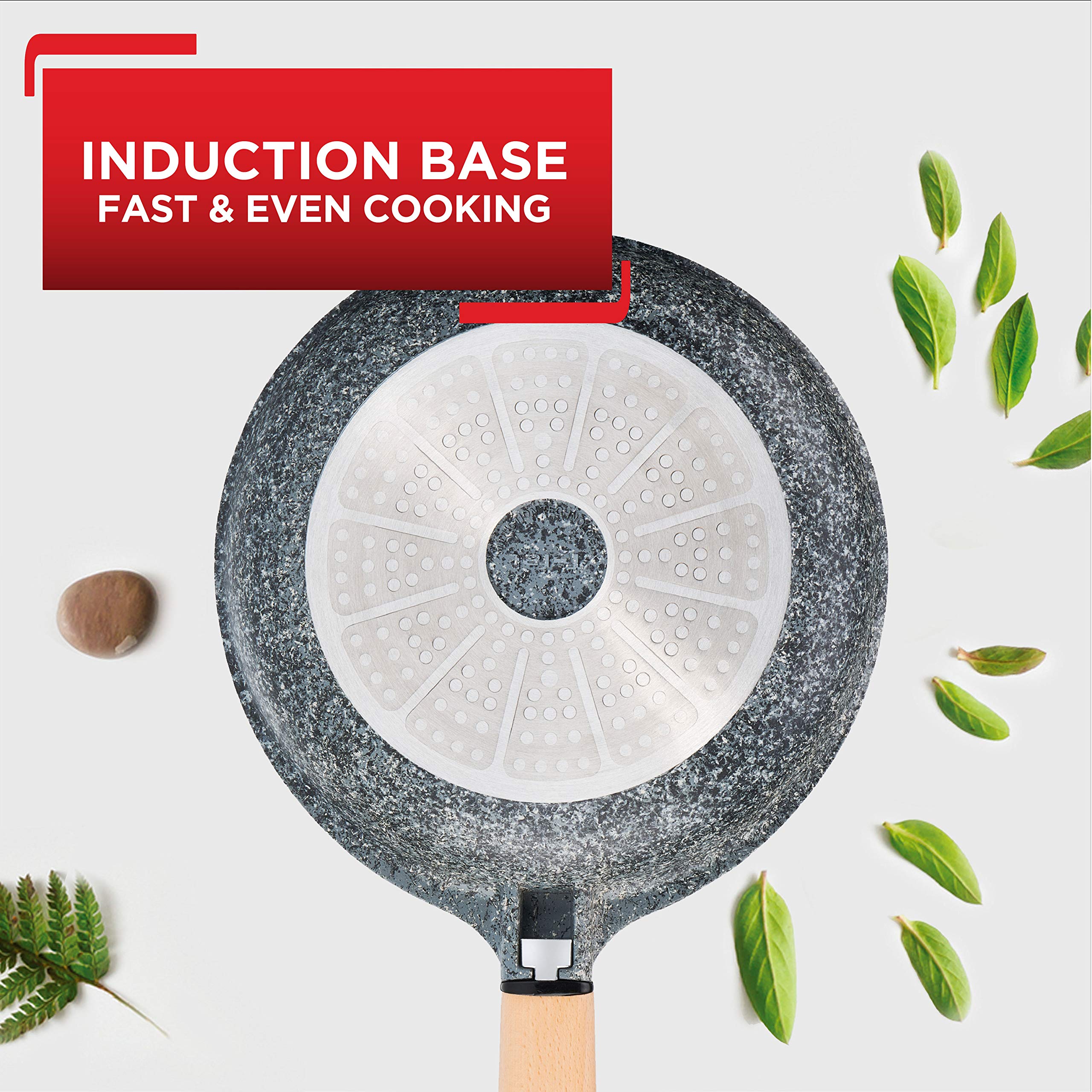 Snapklik.com : T-fal Natura Titanium Nonstick Cast Aluminum