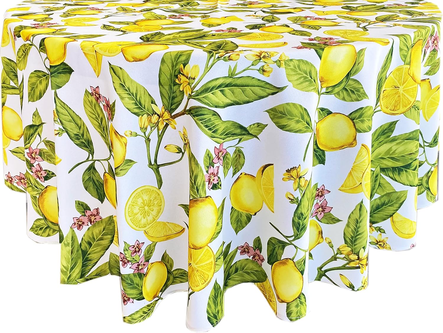 Amazon.com: Newbridge Lemon Zest Botanical Print Indoor Outdoor Heavy ...
