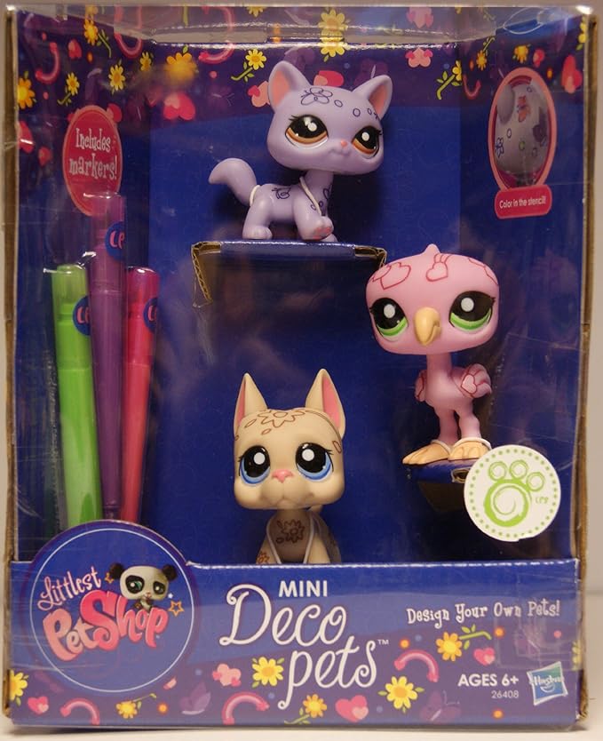 Amazon.com: Littlest Pet Shop Mini Deco Pets : Books