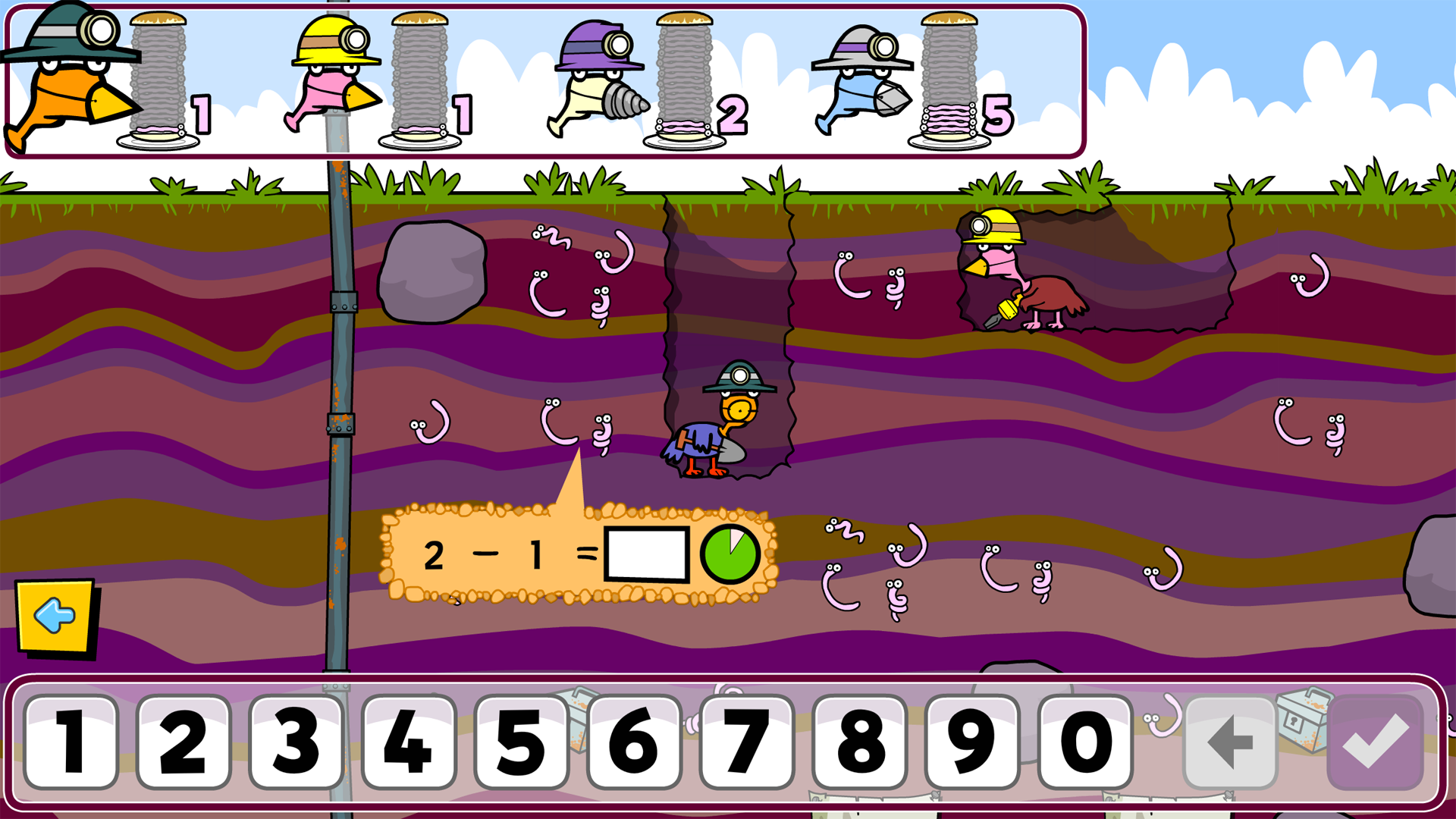 Miner Birds - Mental Maths - App on Amazon Appstore