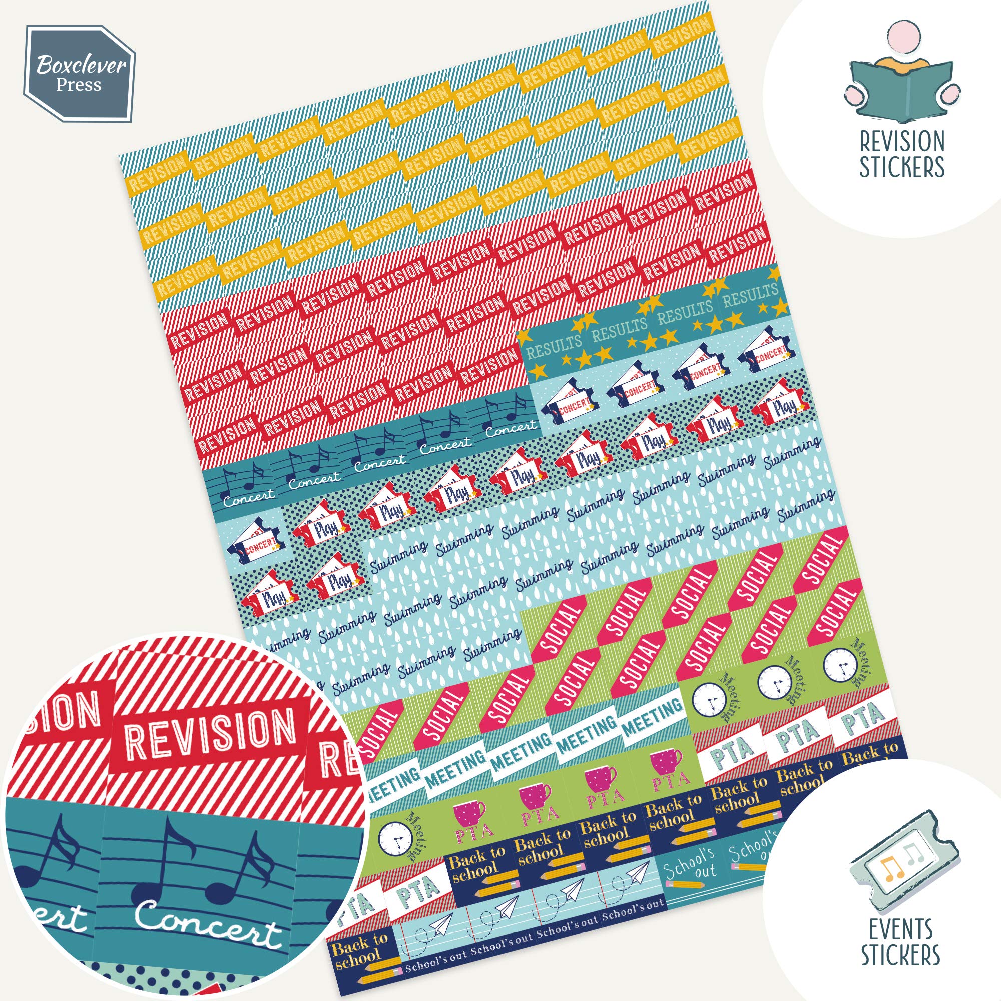 Boxclever Press Bumper Pack of School Themed Calendar and Diary ...