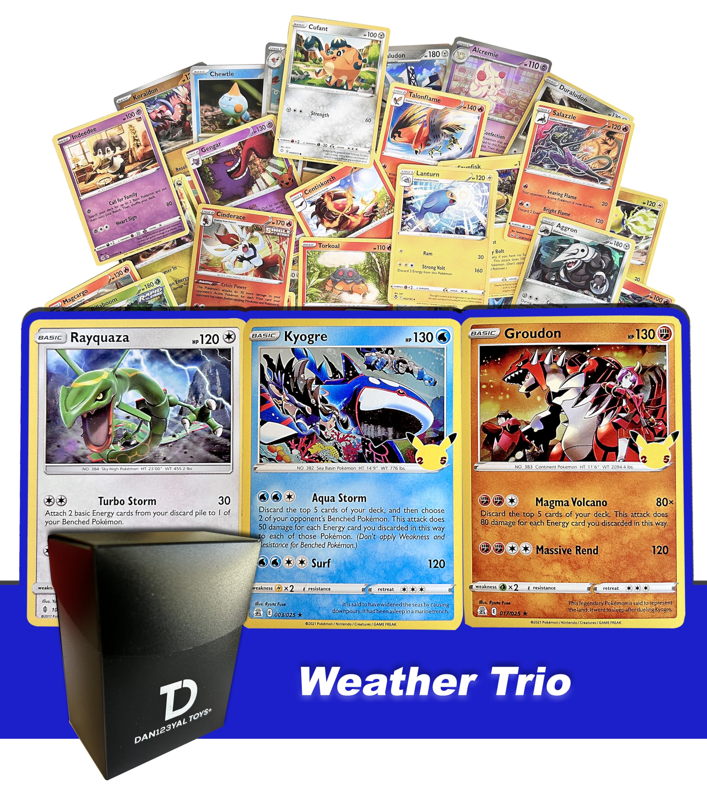 Amazon.com: Dan123yal Weather Trio TCG Random Assortment Bundle ...