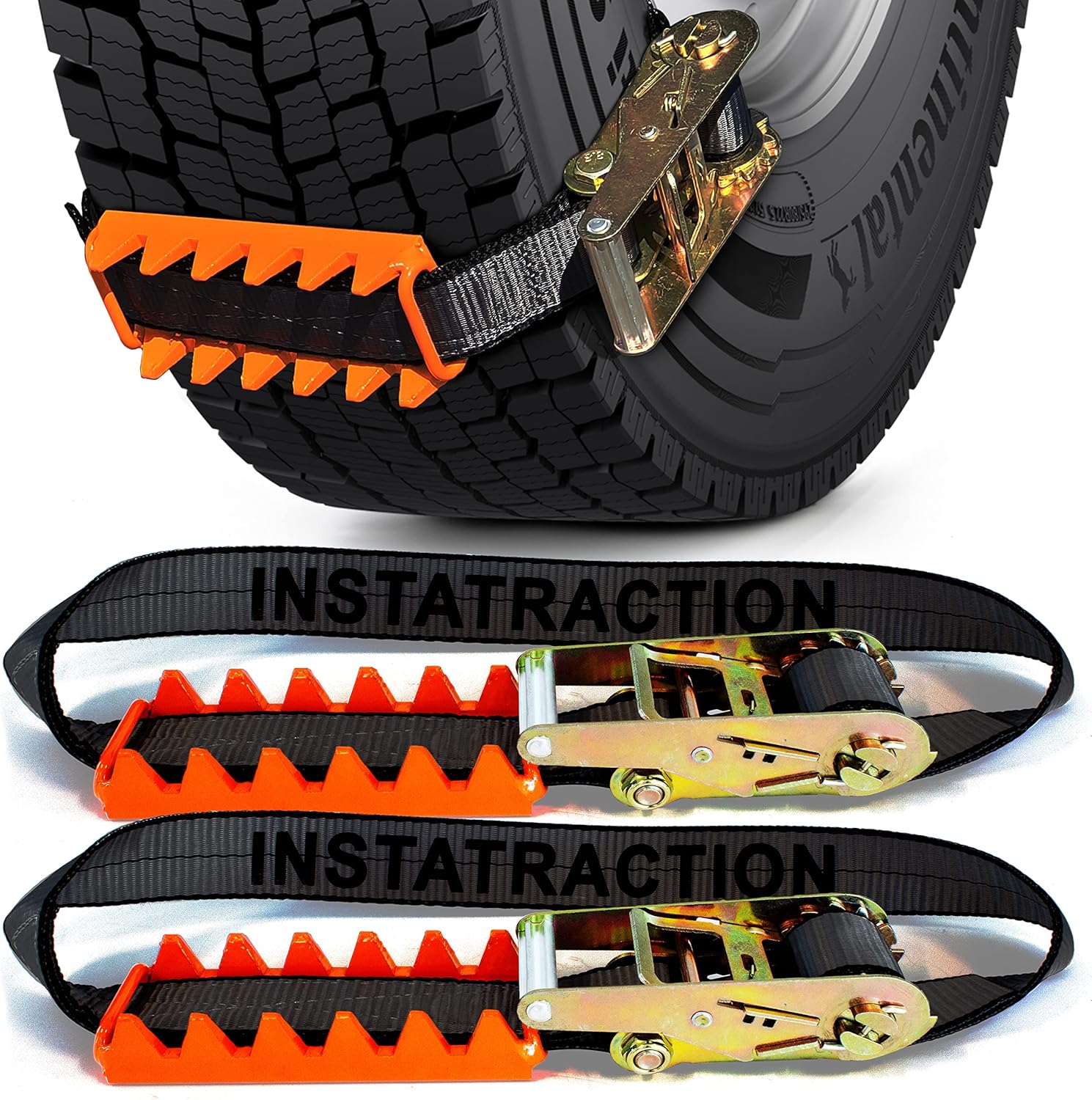 Offroad Snow Chains Alternative Traction Device For Semis w Super ...