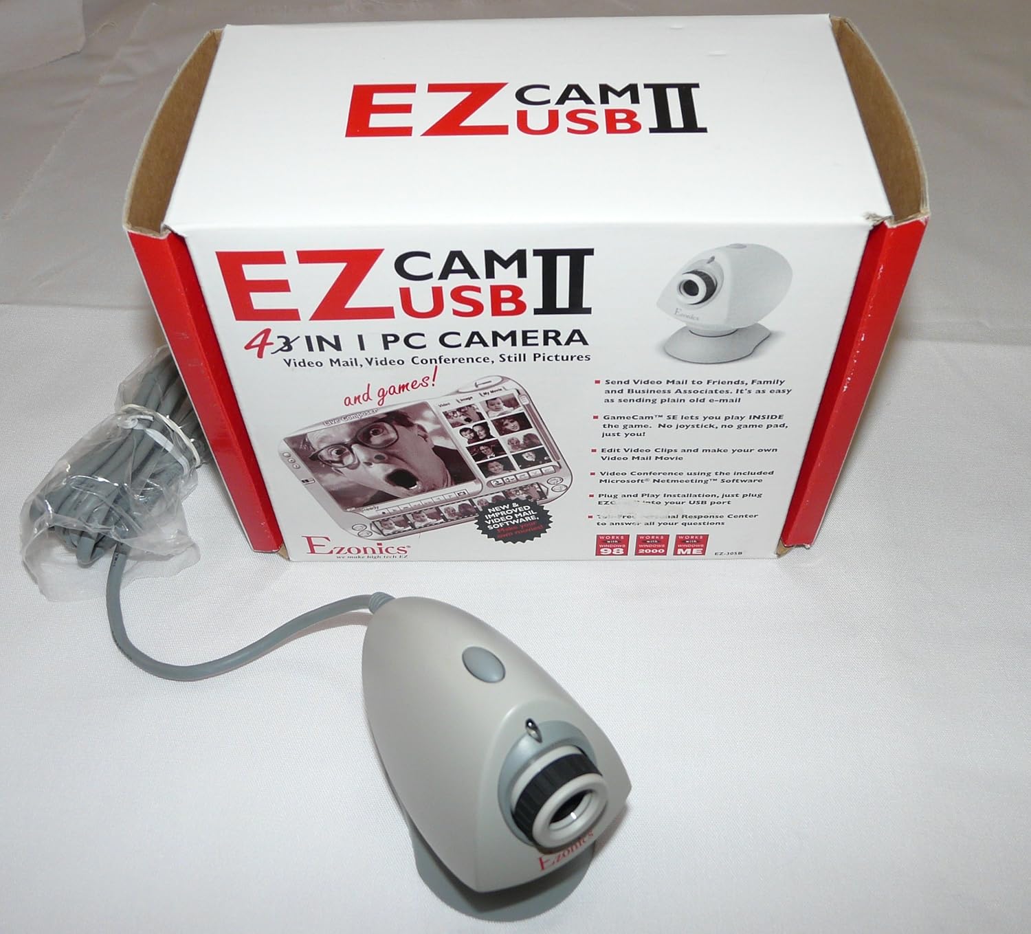 Amazon.in: Buy Ezonics EZ-305 EZCam II PC Camera (USB) Online at Low ...