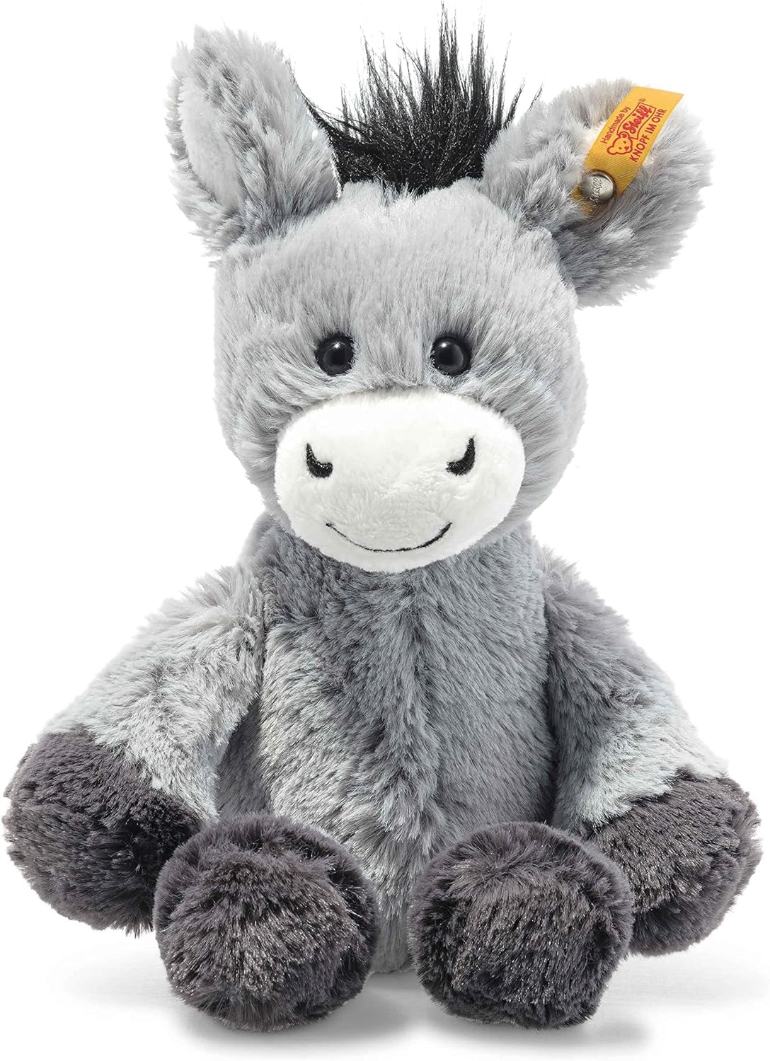 Amazon.com: Steiff Dinkie Donkey, Premium Donkey Stuffed Animal, Donkey ...