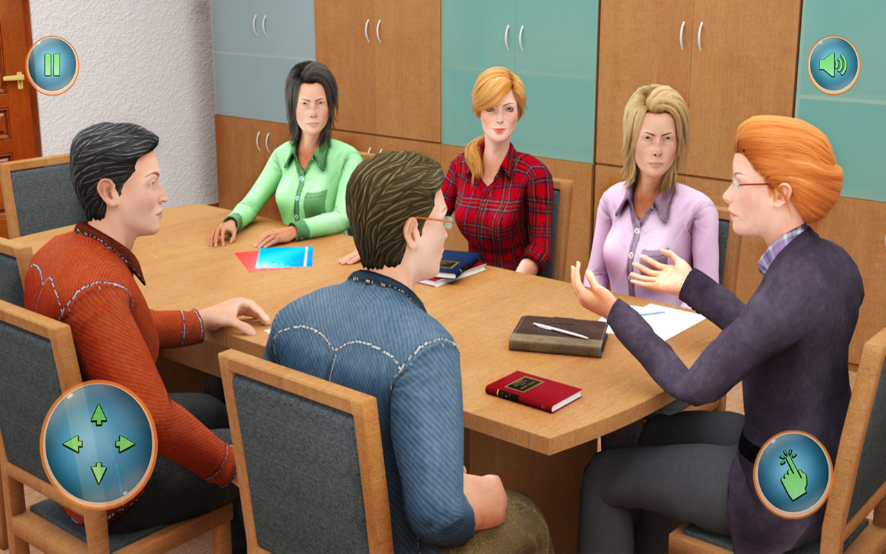 Virtual School Teacher Life Simulator 3D High School Games - App on the ...