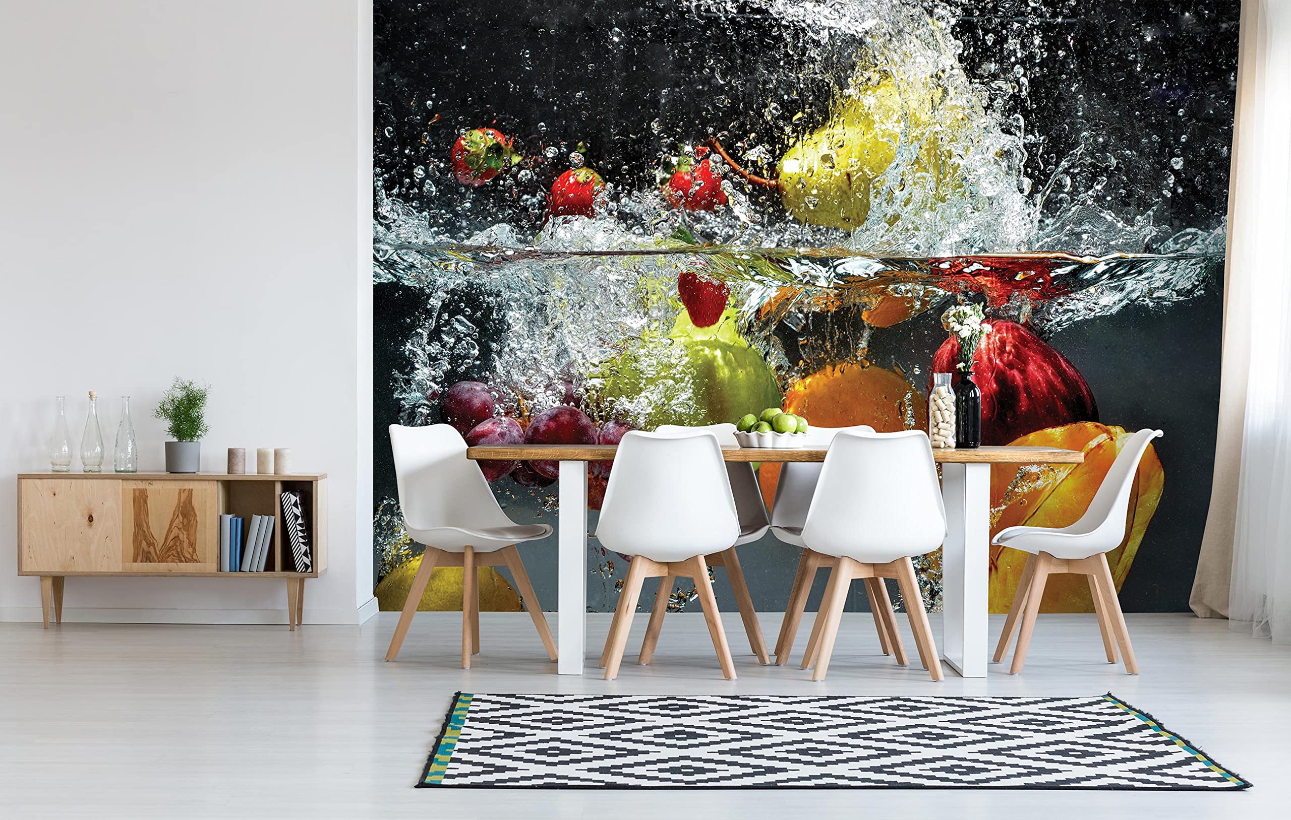Water Fruit Behang