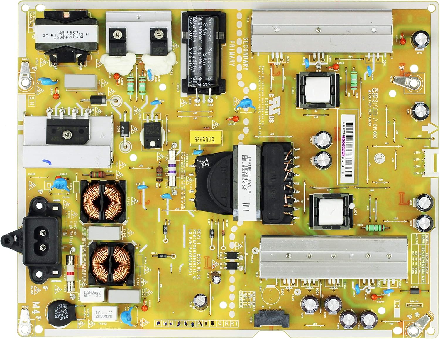 Amazon.com: EAY63989201 Power Supply/LED Driver Board : Electronics