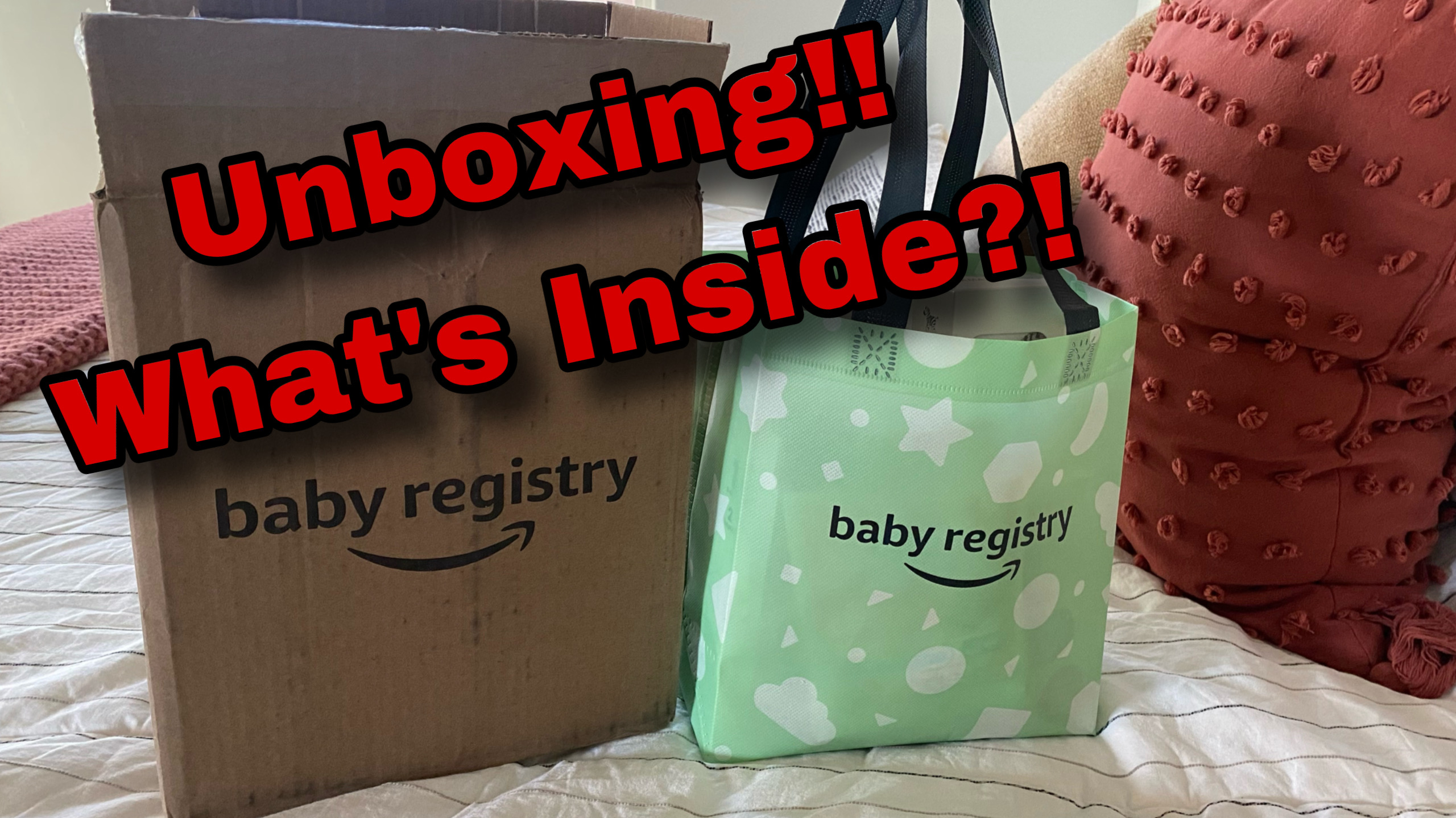 Watch UNBOXING- Amazon Baby Registry Welcome Box on Amazon Live