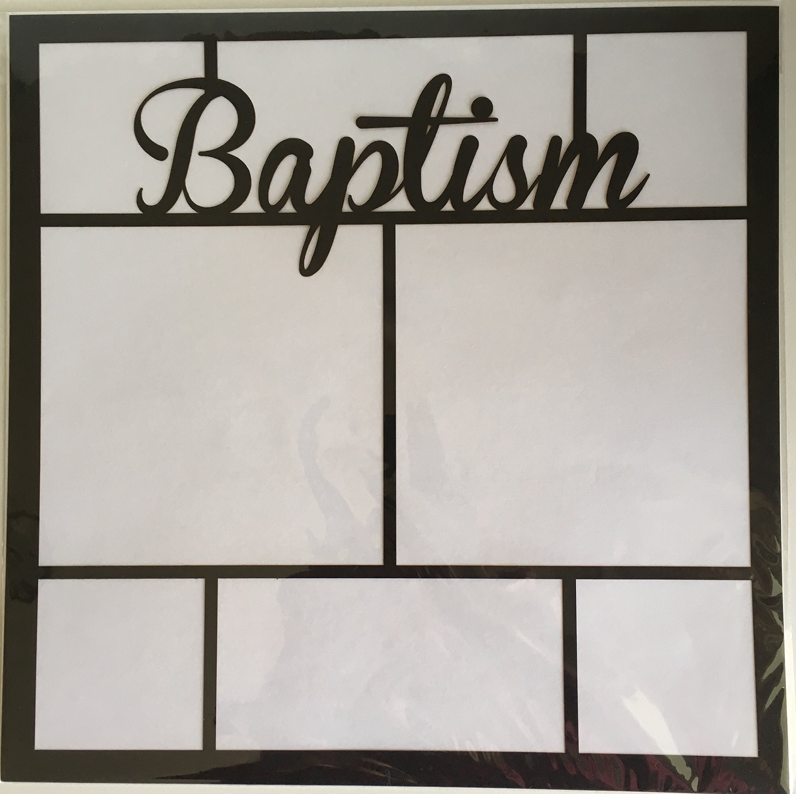 Baptism Scrapbook Paper Baptism Day