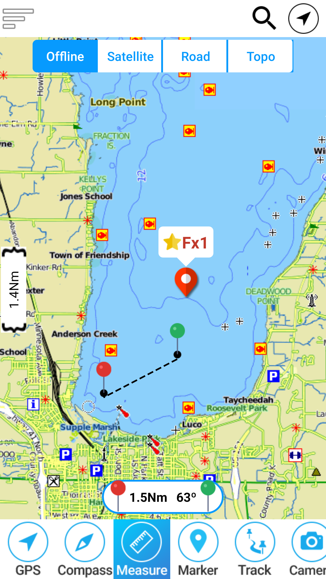 Walen See Offline GPS Nautical Chart - App on the Amazon Appstore
