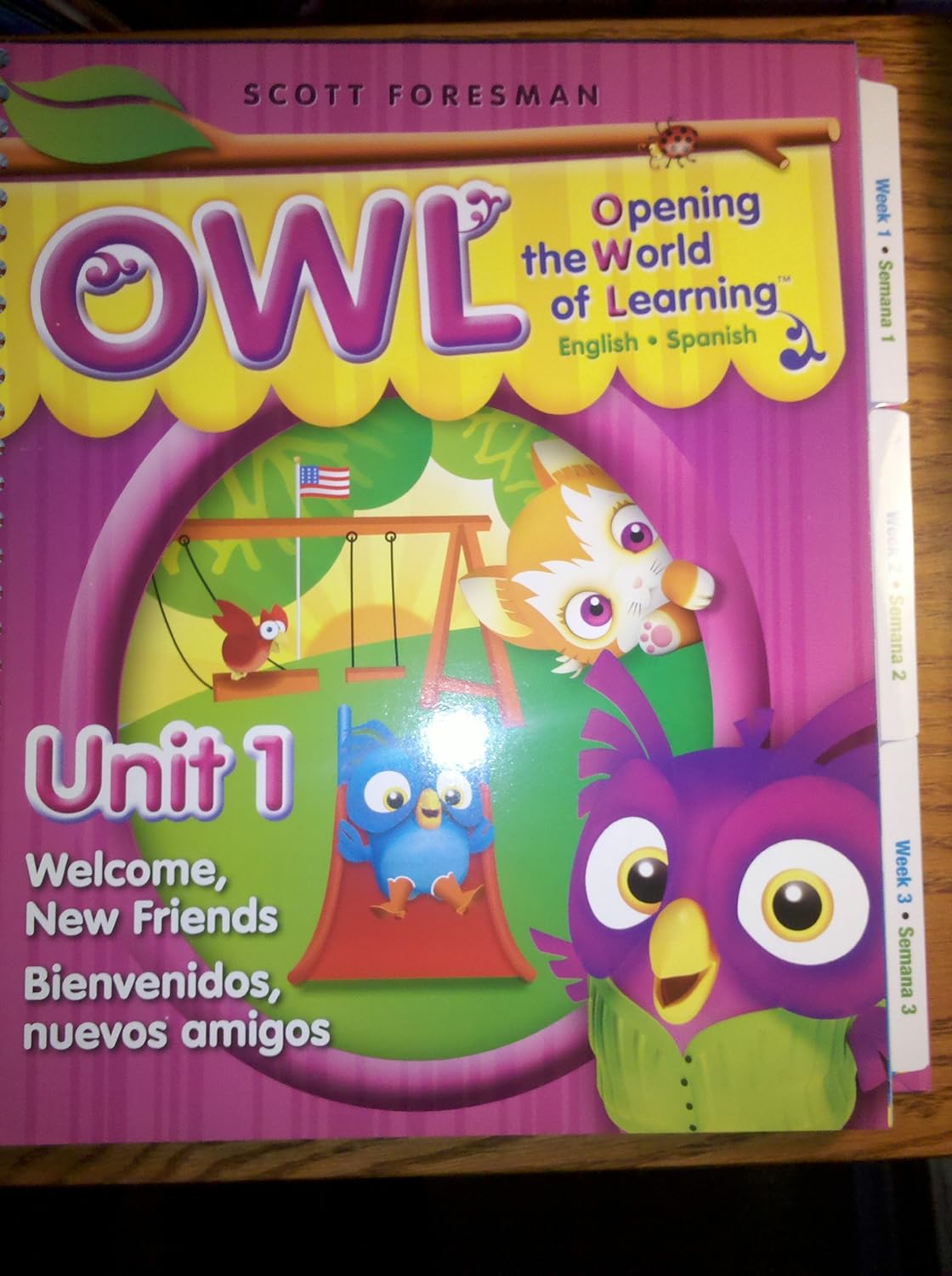 Unit 1, Welcome New Friends OWL, pre-k english/spanish: various ...