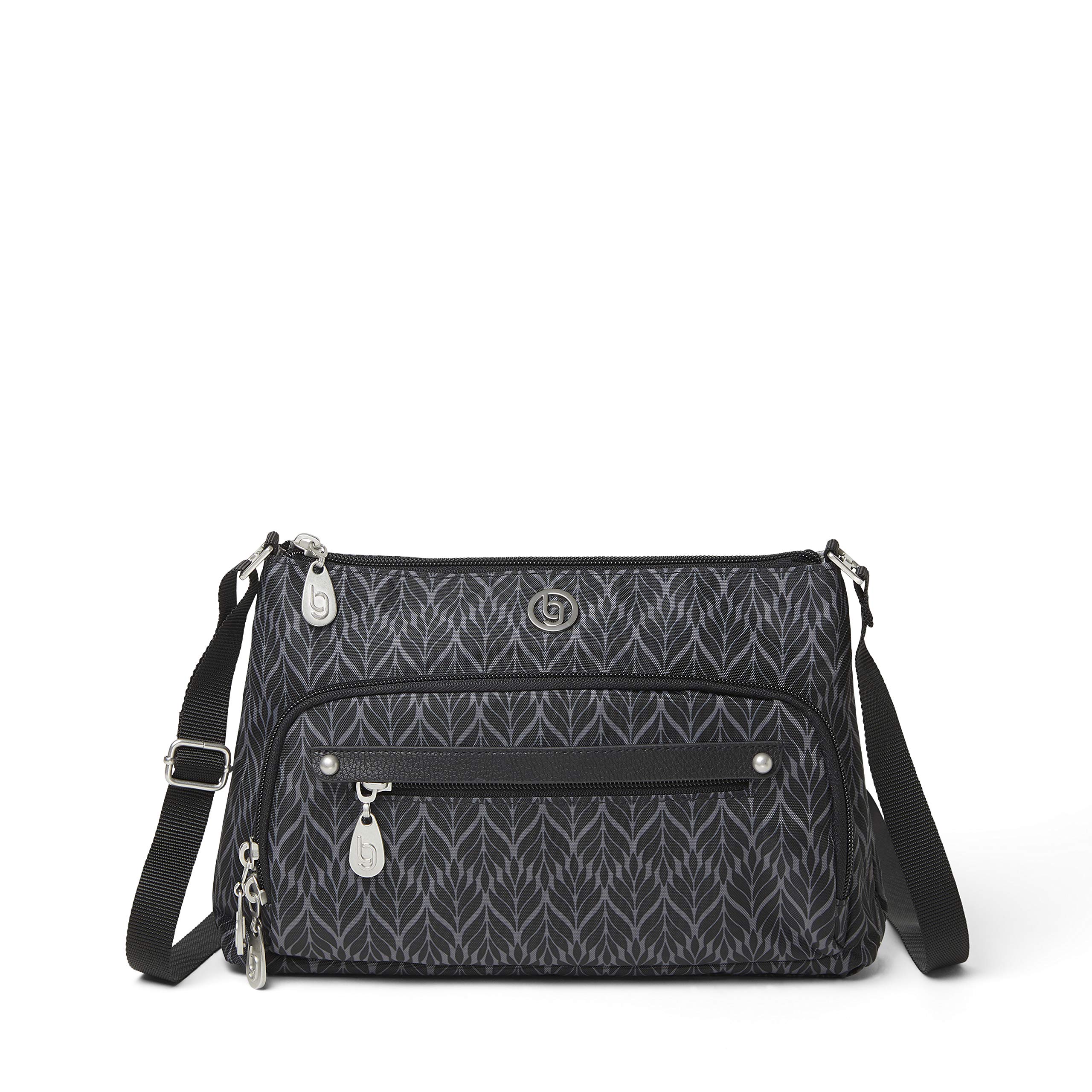 bg by baggallini El Paso Crossbody Bag (Geo Floral Print): Handbags ...