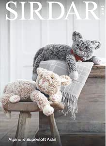Sirdar Alpine Fur Effect Knitting Pattern - 2496 Cats : Amazon.co.uk ...
