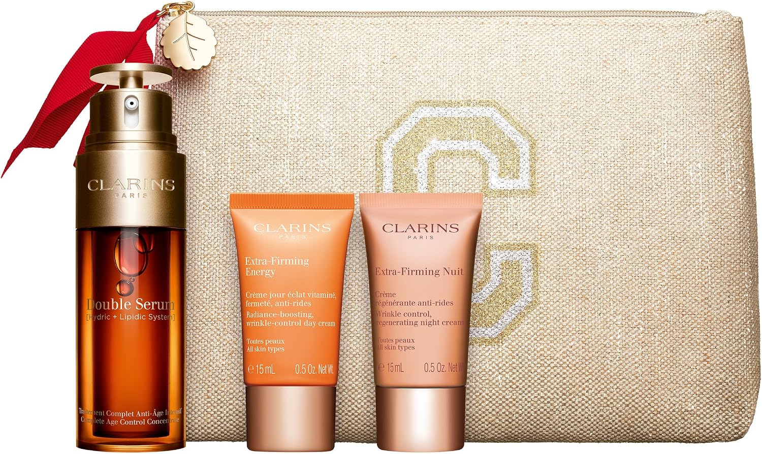 Clarins Coffret Programme Double Serum And Extra-firming : Amazon.co.uk ...