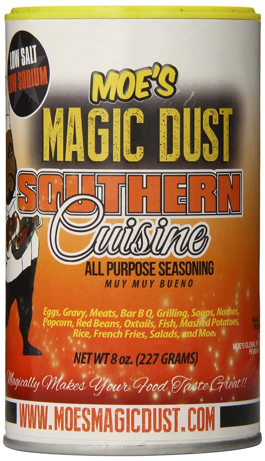 Amazon.com : Moe's Magic Dust Seasoning, 8 Ounce : Grocery & Gourmet Food