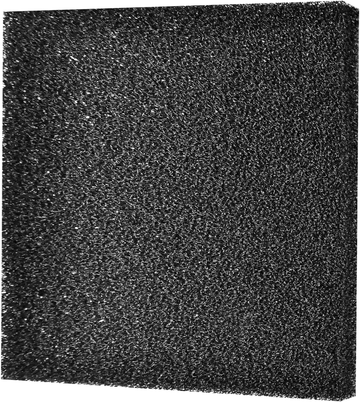 Amazon.com : Haolake 20x20x1 Inch Black Aquarium Sponge Filter Pad Cut ...