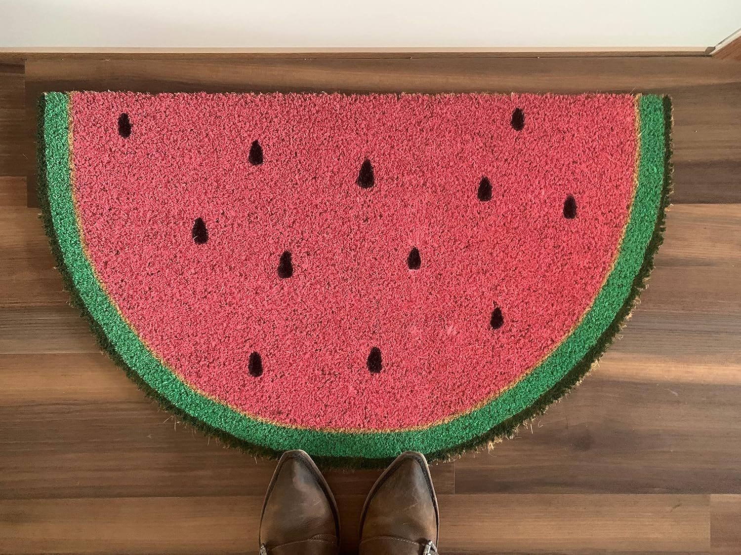 Amazon.com: Watermelon Summer Door Mat Half Round Door Mat Outdoor ...