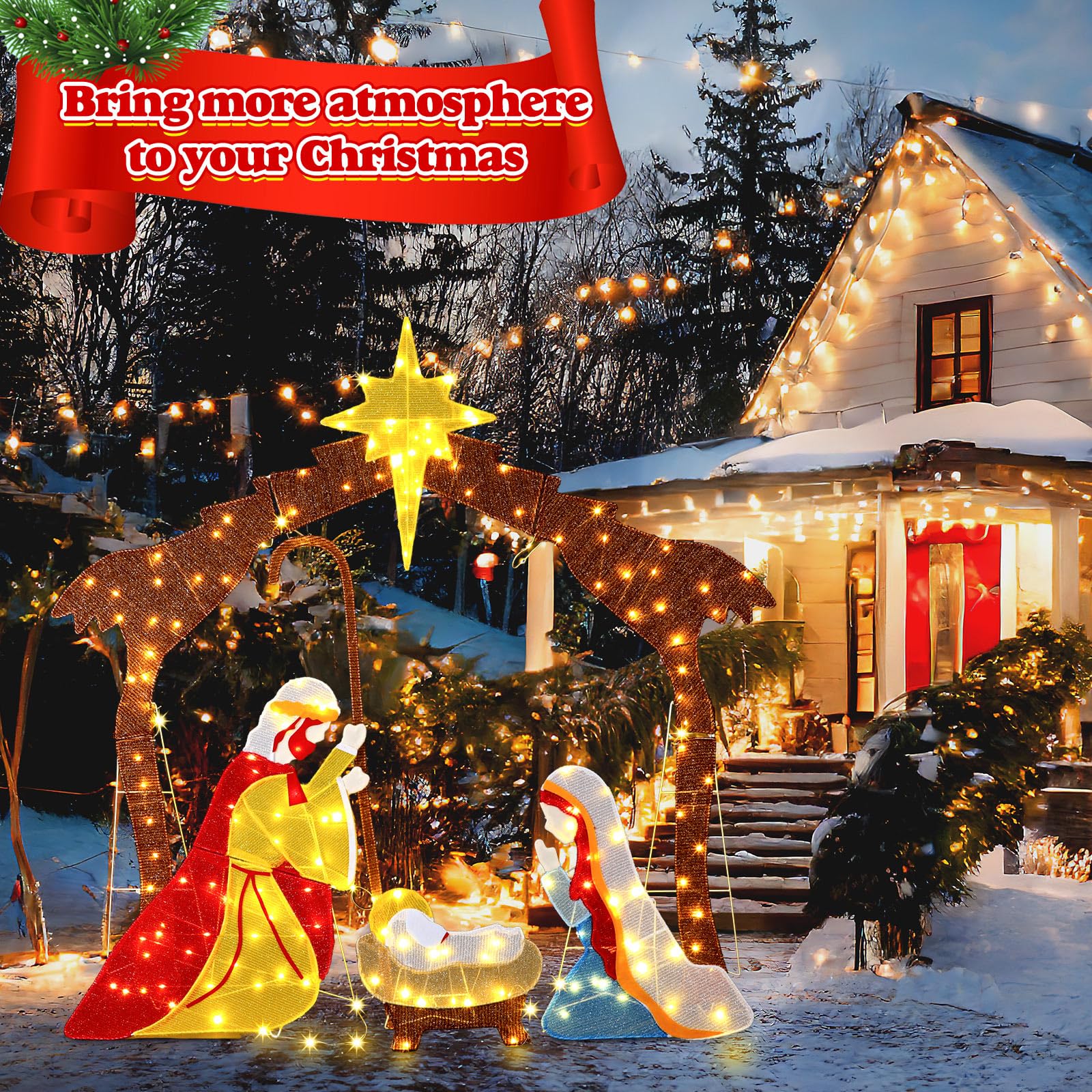 Outdoor Nativity Projector