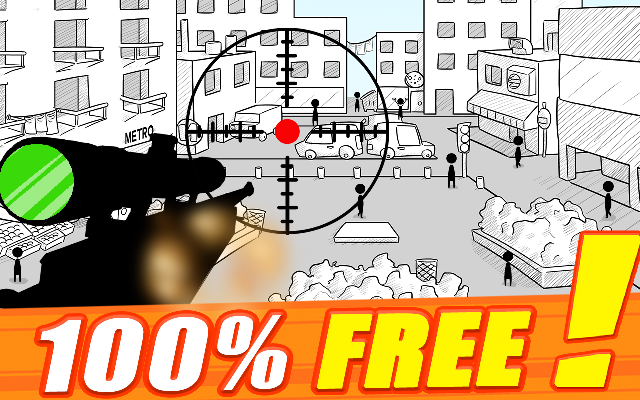 Stickman Sniper : Tap To Kill - App on Amazon Appstore