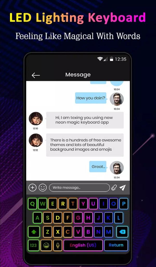 Keyboards For Fire Tablets & LED Keyboard - App on Amazon Appstore