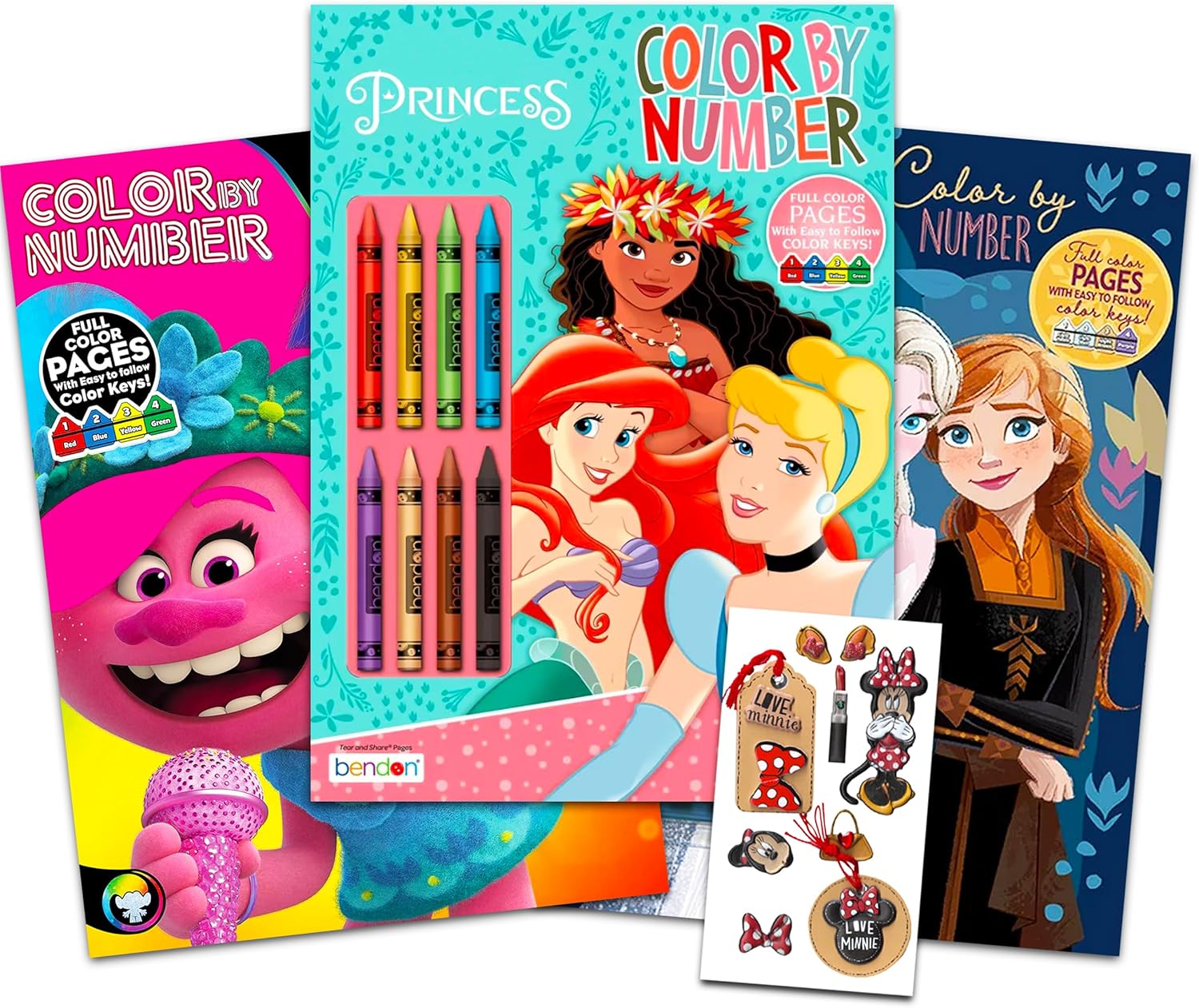 Amazon.com - Color by Numbers Books Bundle for Girls - 3 Pack Coloring ...
