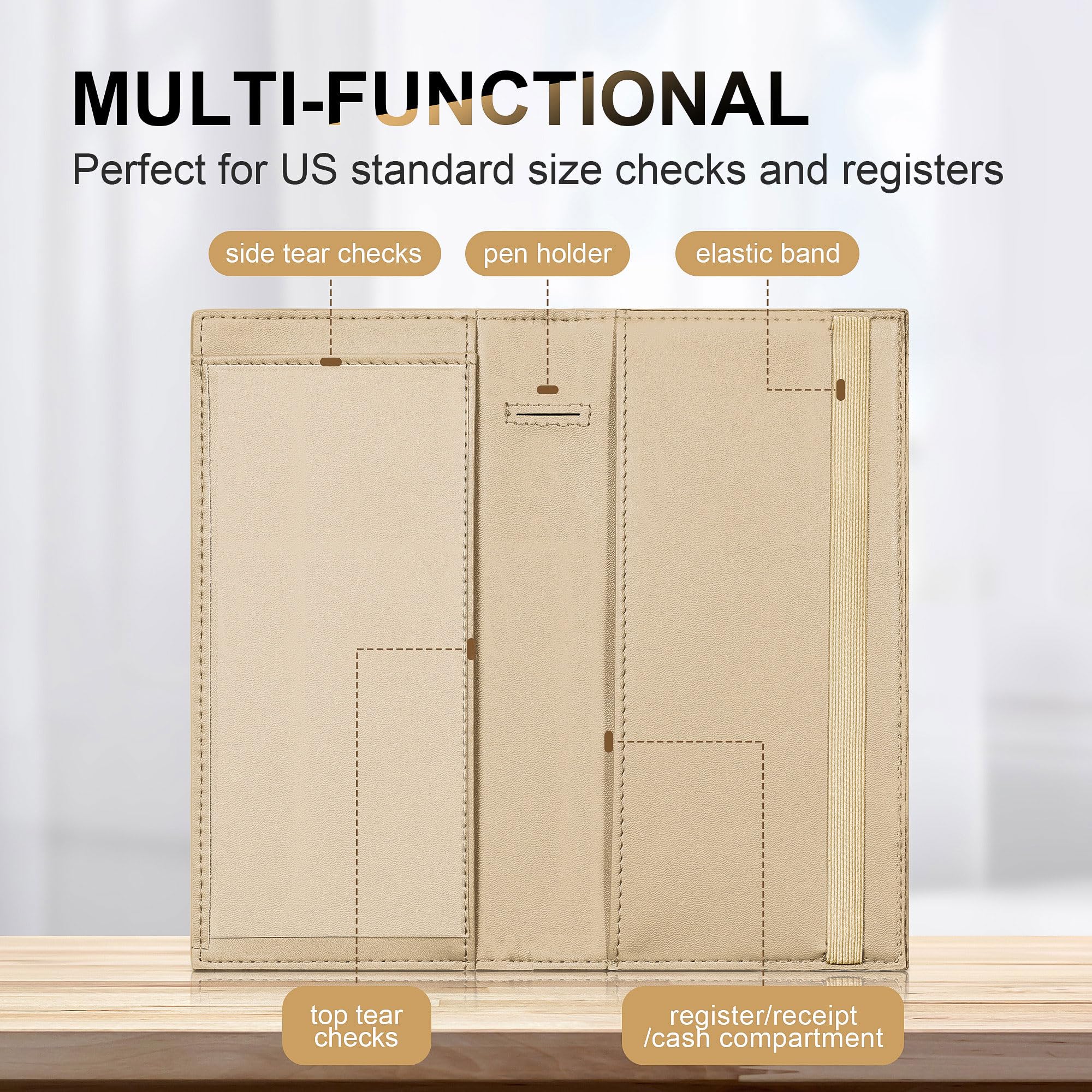 Snapklik.com : Checkbook Covers For Personal Checkbook Holder RFID ...