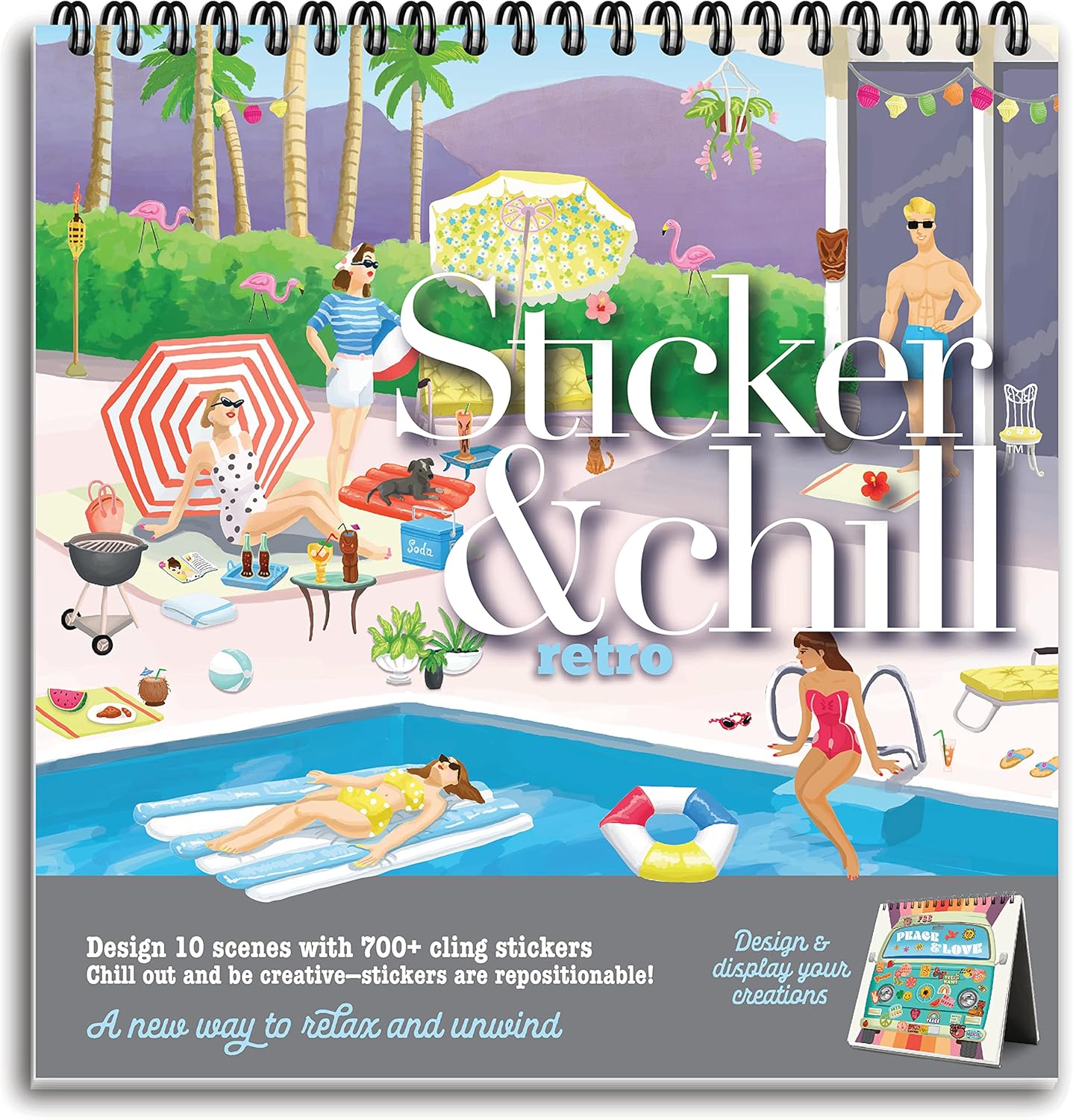Sticker Chill Sticker Book For Adults 700 Repositionable Colorful sticker-chill-sticker-book-for-adults-700-repositionable-colorful
