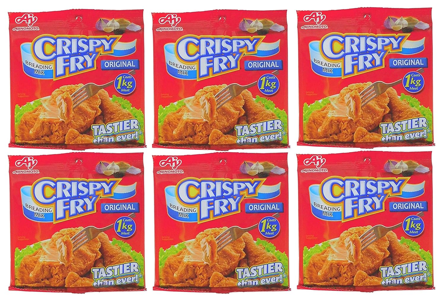 Amazon.com : Ajinomoto Crispy Fry Breading Mix Original Flavor, 62 ...